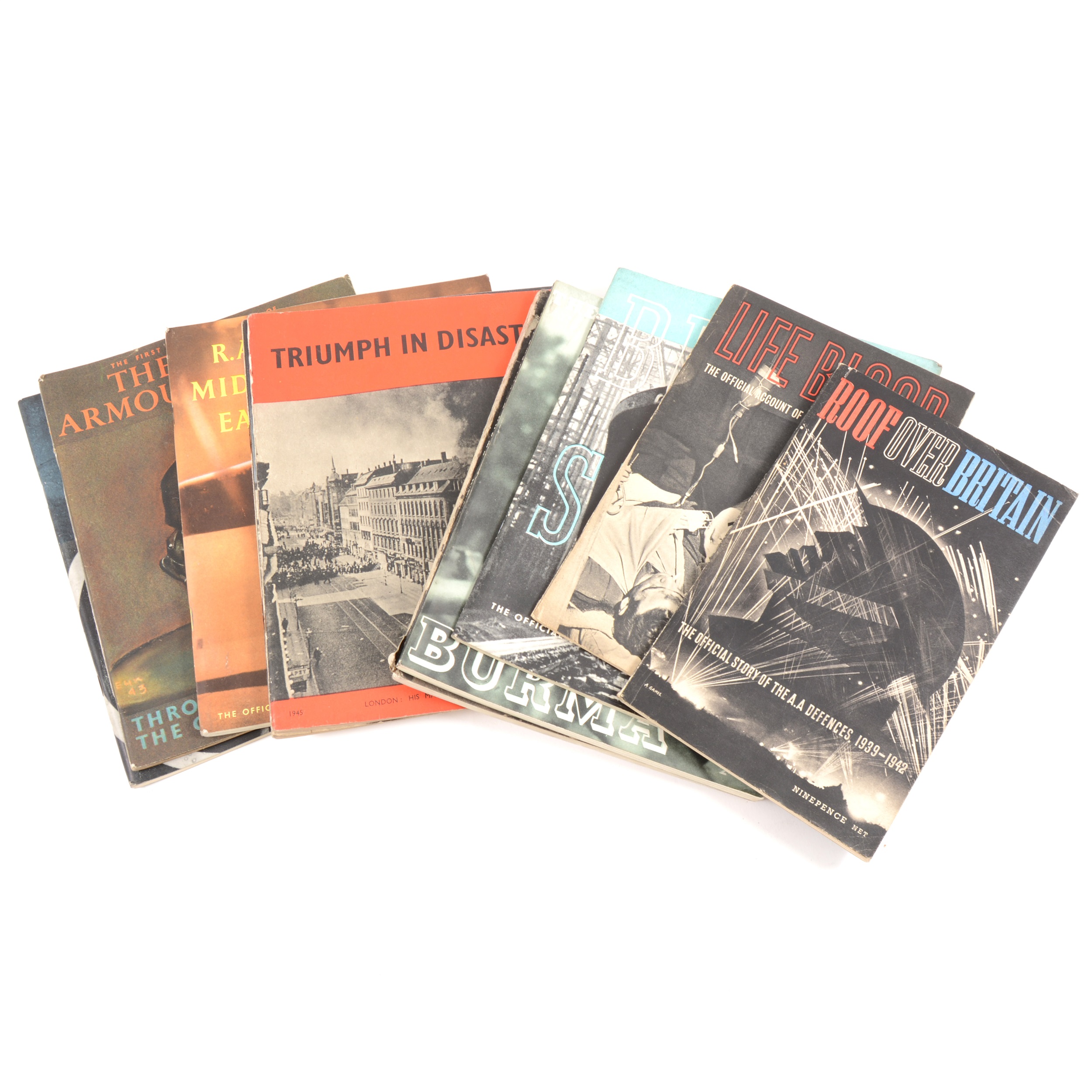 Lot 126 - World War II: A collection of booklets and
