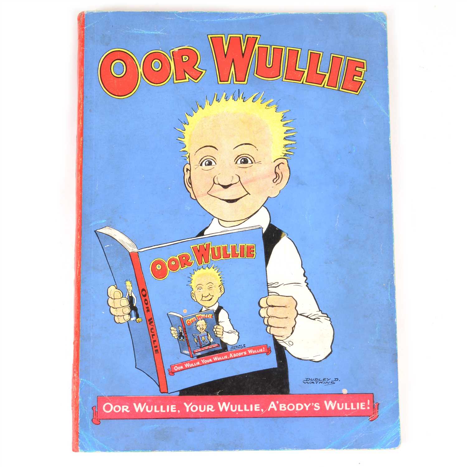 Lot 321 - Oor Wullie and The Broons annuals; Ten books