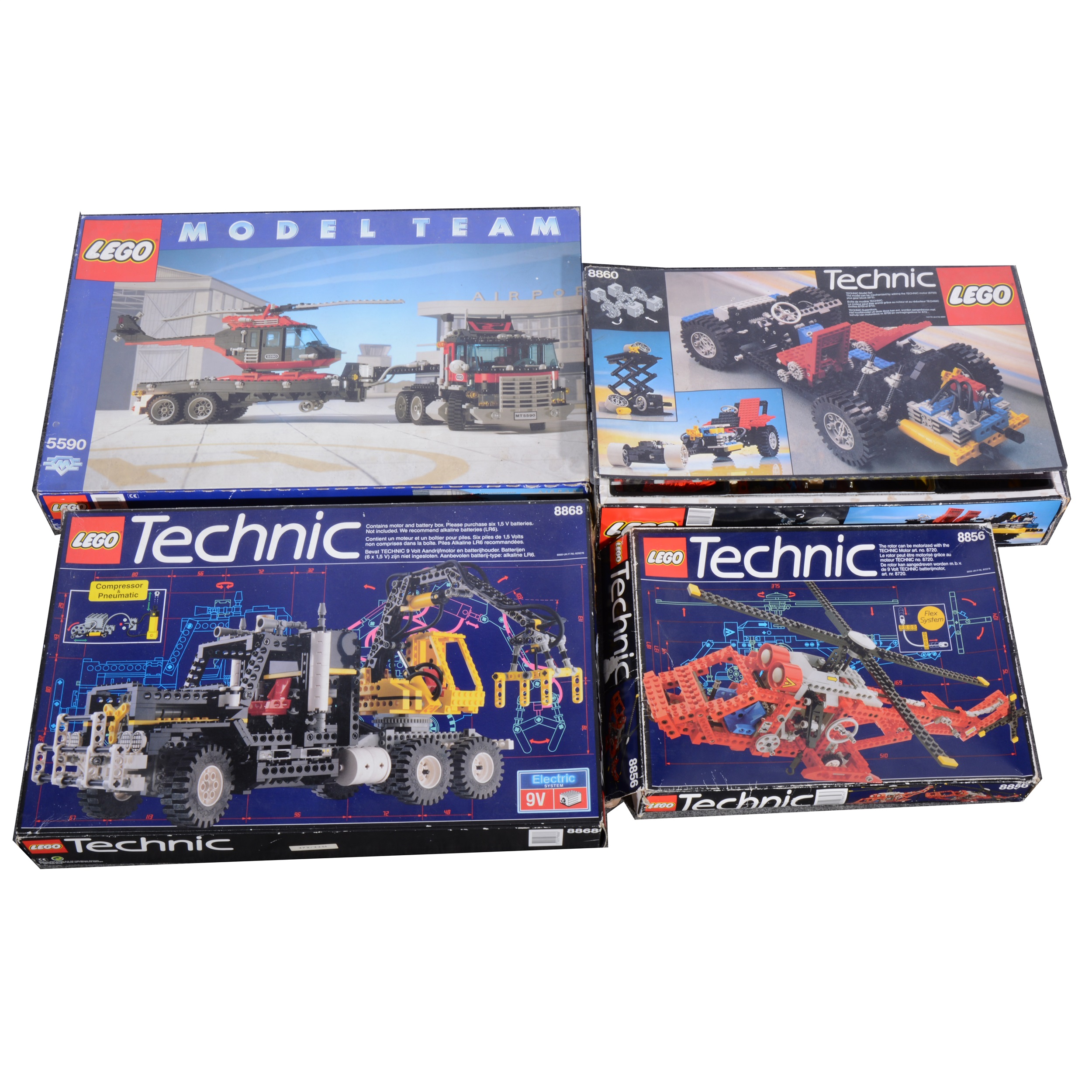 Lot 179 - Four Lego Technic box sets, including Team