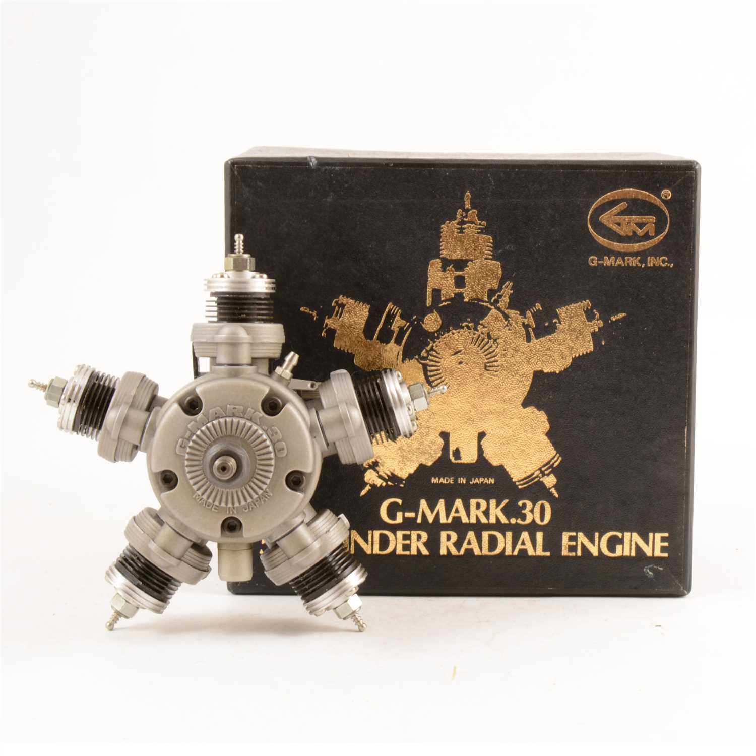 Lot 183 - G-MARK 30, 5 Cylinder Radial glow engine.