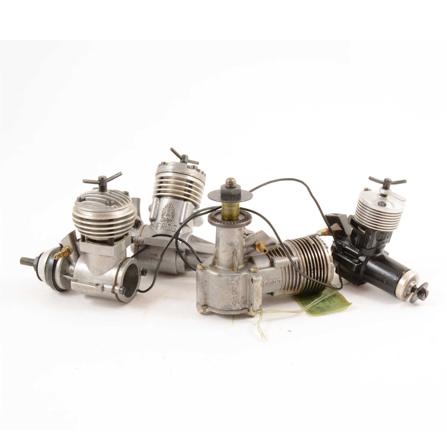 Lot 198 - Collection of FROG engine 500 glow, VENOM