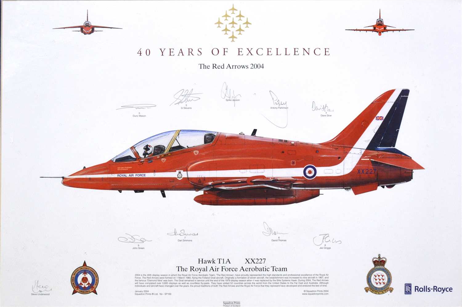 Lot 277 - A collection of RAF prints and first day