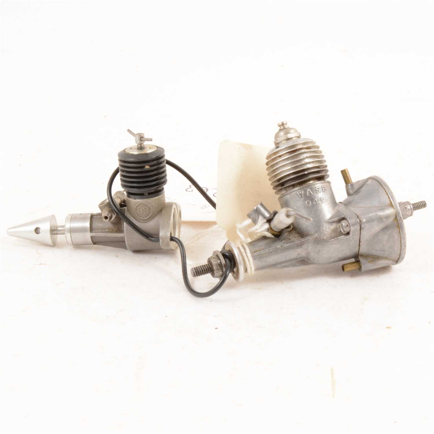 Lot 372 - JOHN 03 diesel and ATWOOD 049 WASP glow.