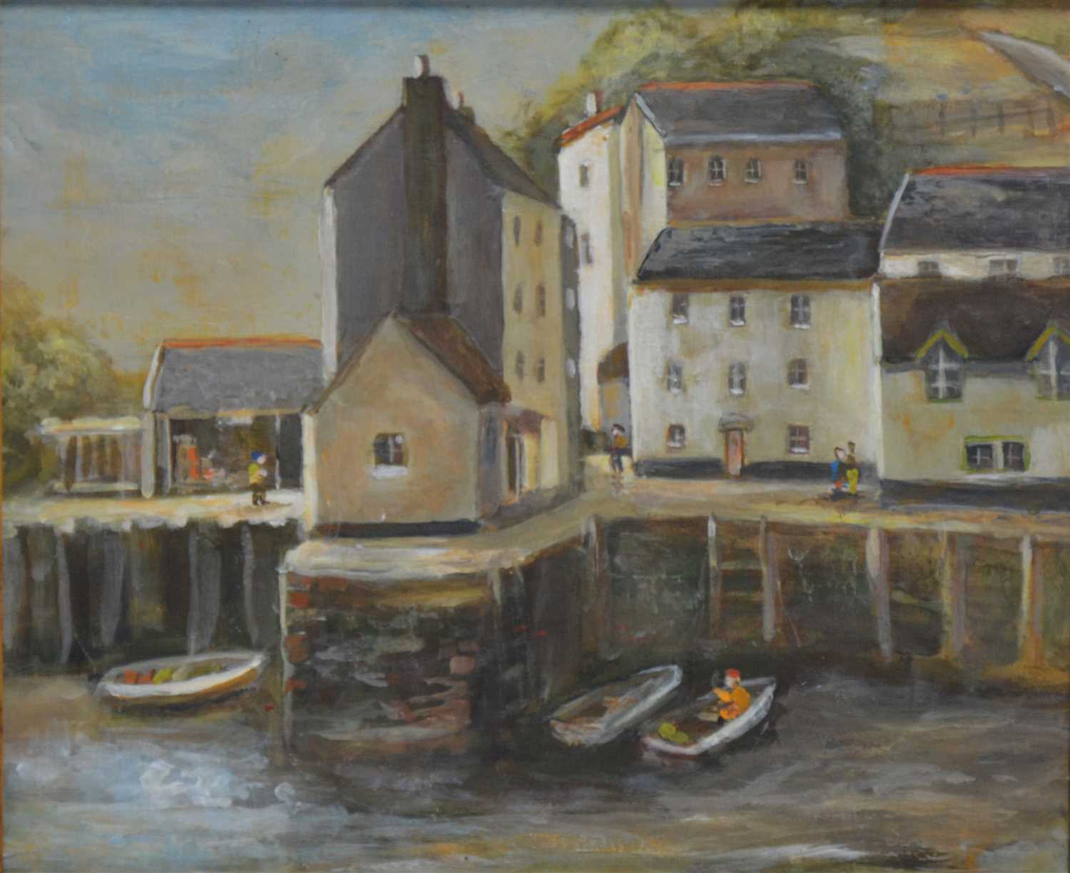 Lot 274 - Peter Carty, a pair of acrylics "Dawn in