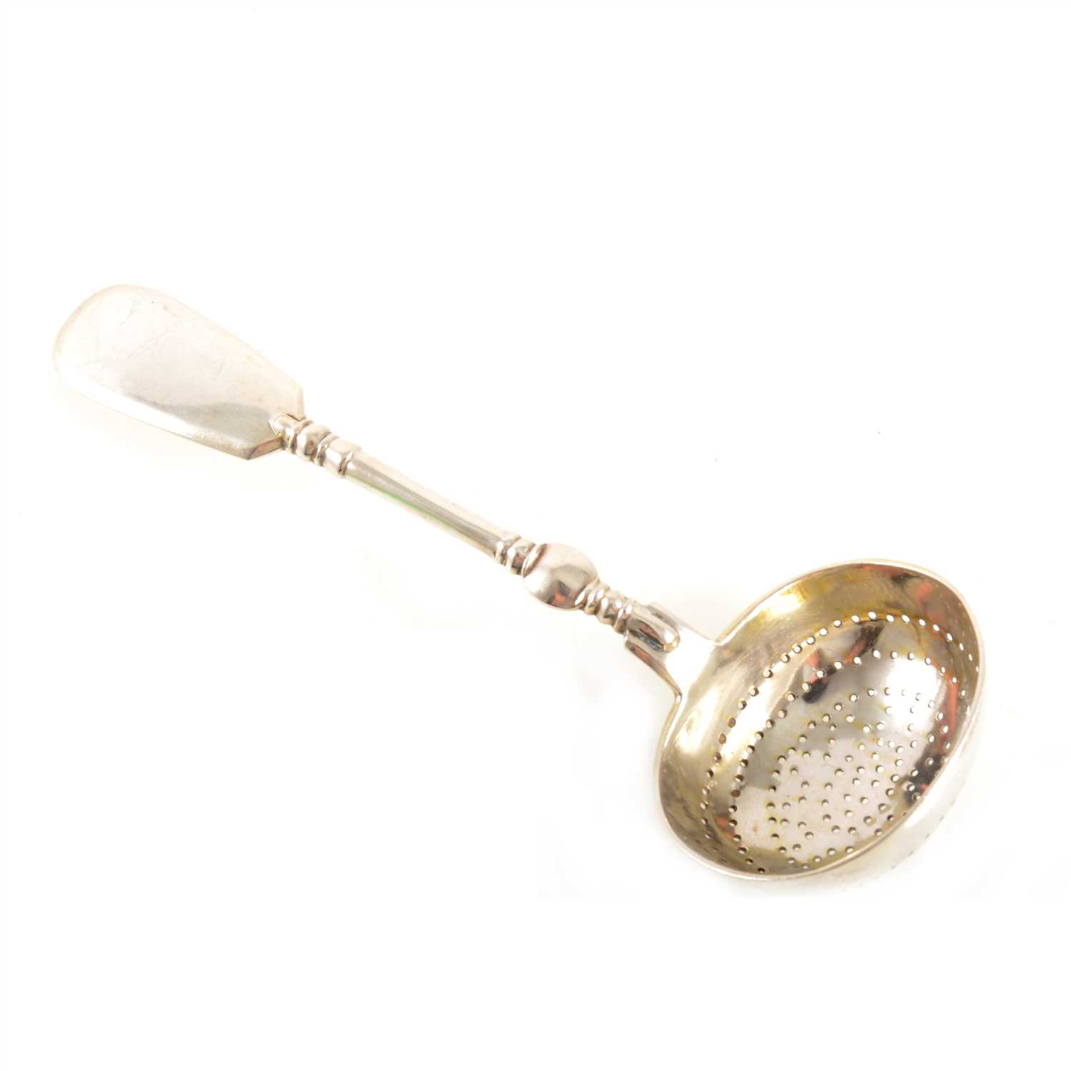 Lot 186 - A Russian silver sifting spoon., 1883