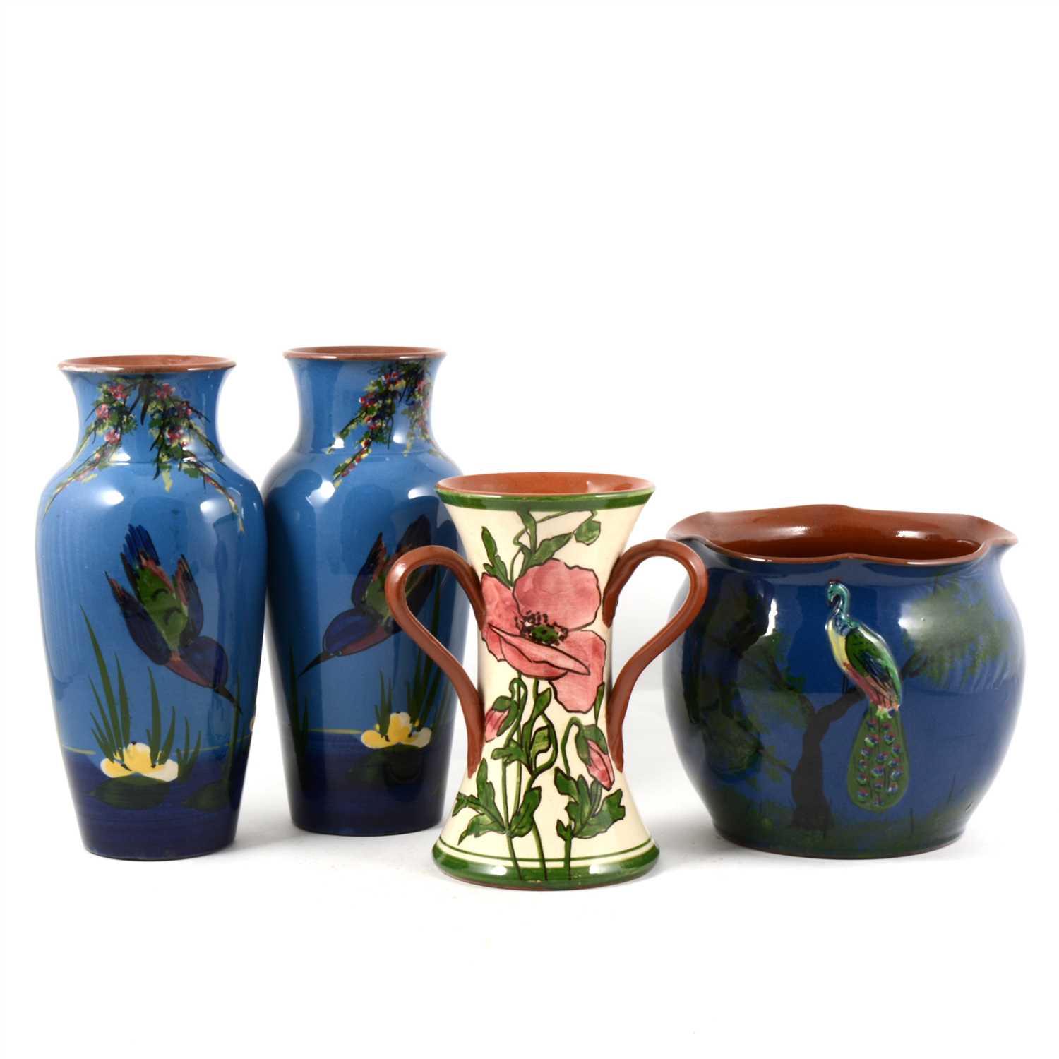 Lot 189 - A collection of Devon ware.