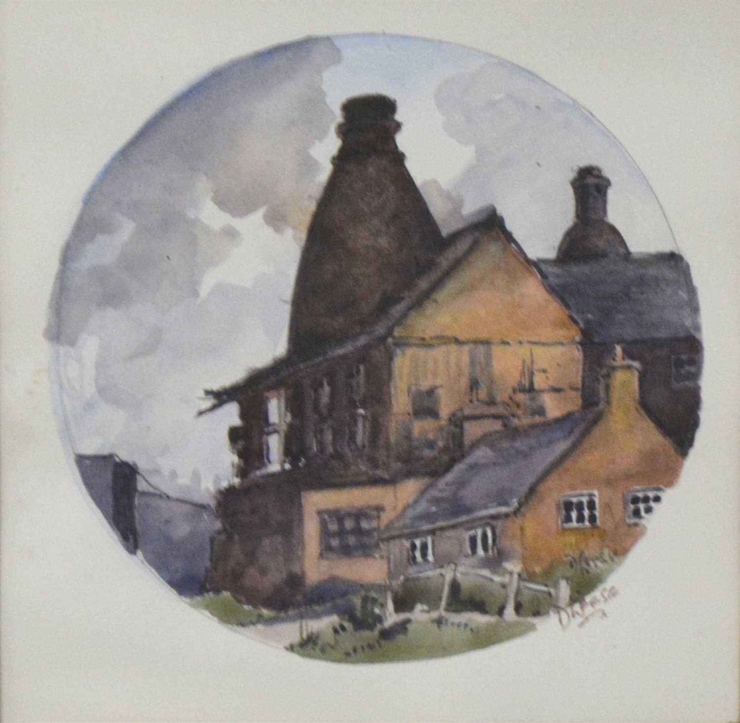 Lot 307 - D Leese, Sampson Smith Pottery, Longton,