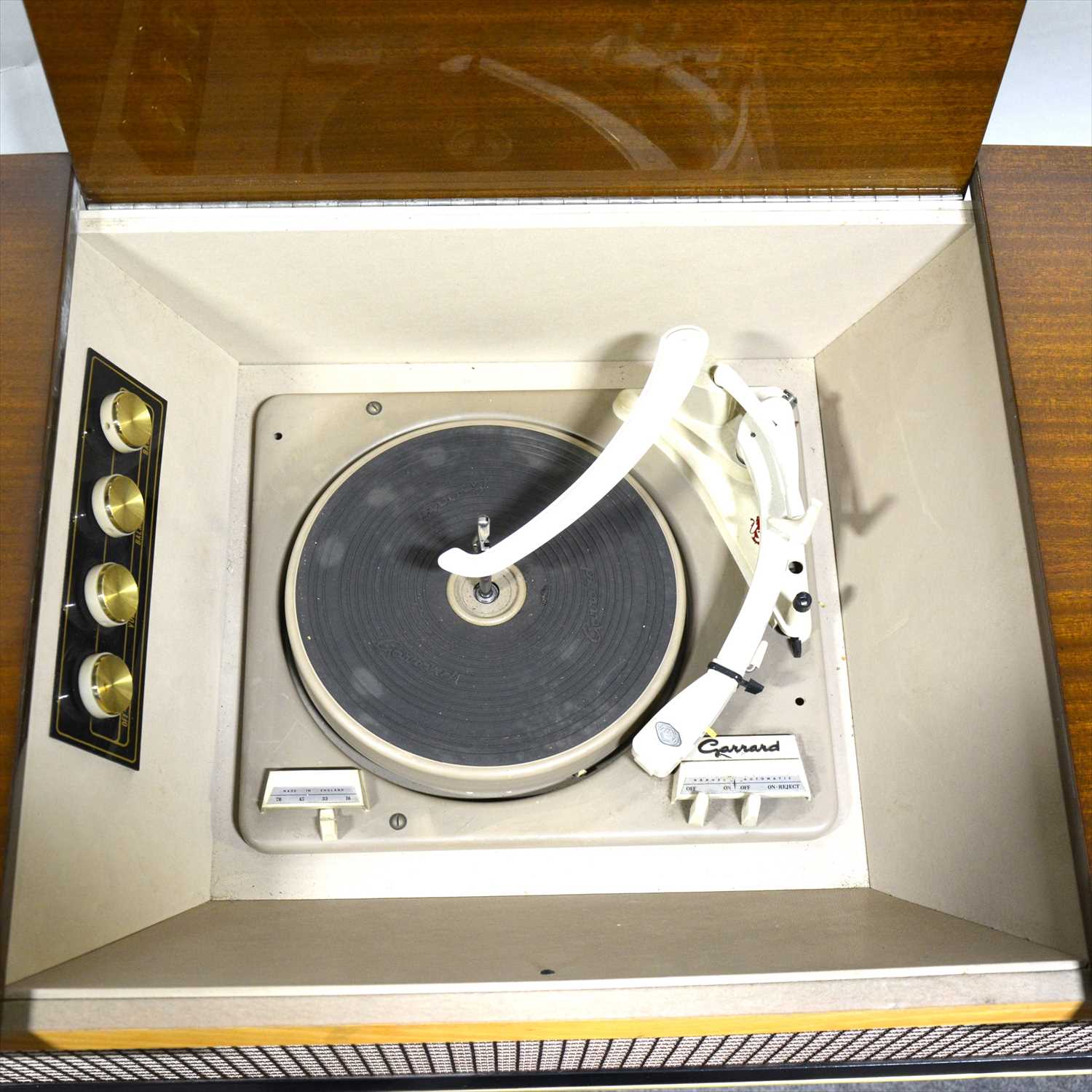 Lot 482 - A PYE Stereophonic Black Box record player,