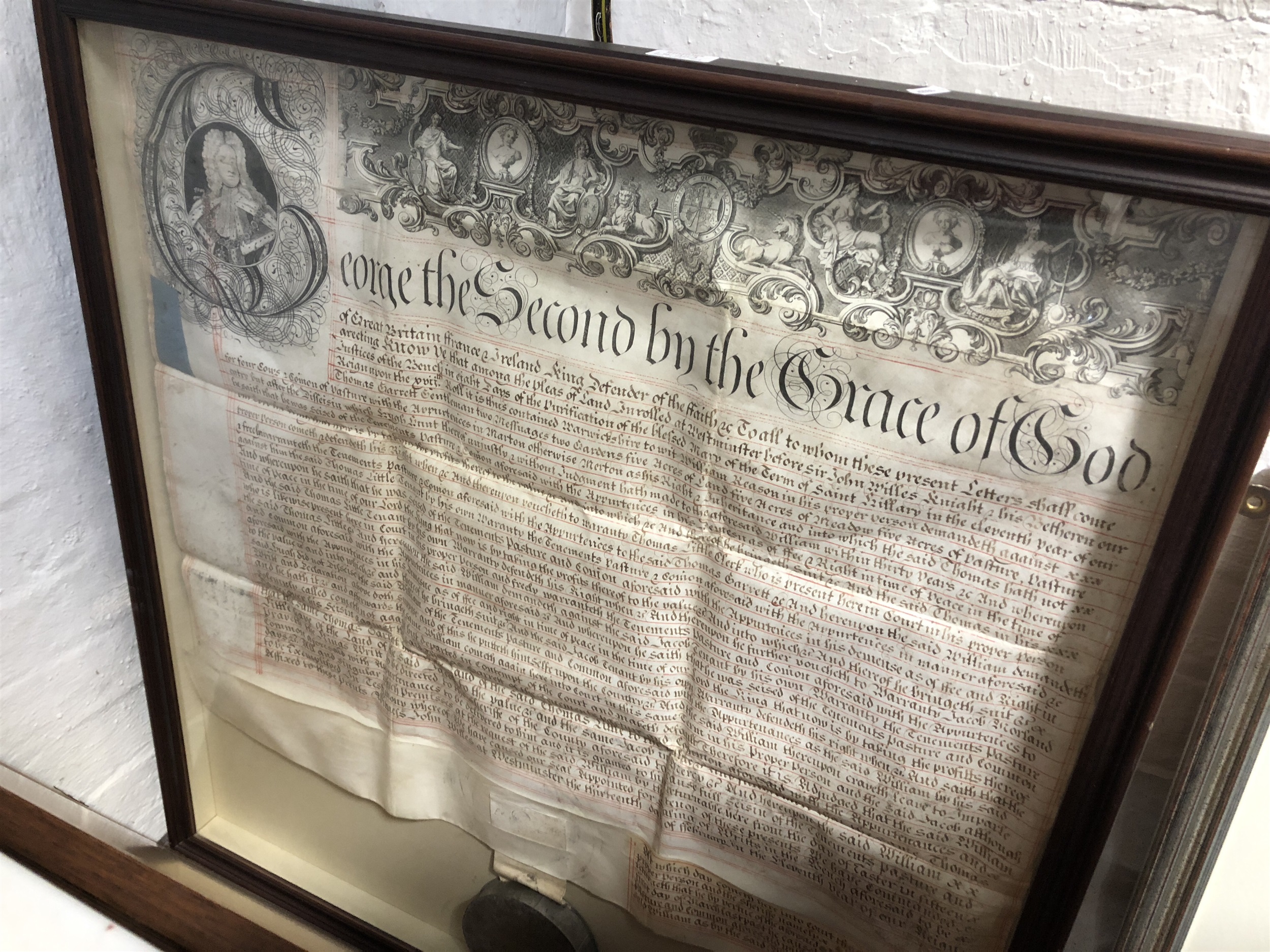 Lot 243 - Document of a Elevation, to Thomas Cope of