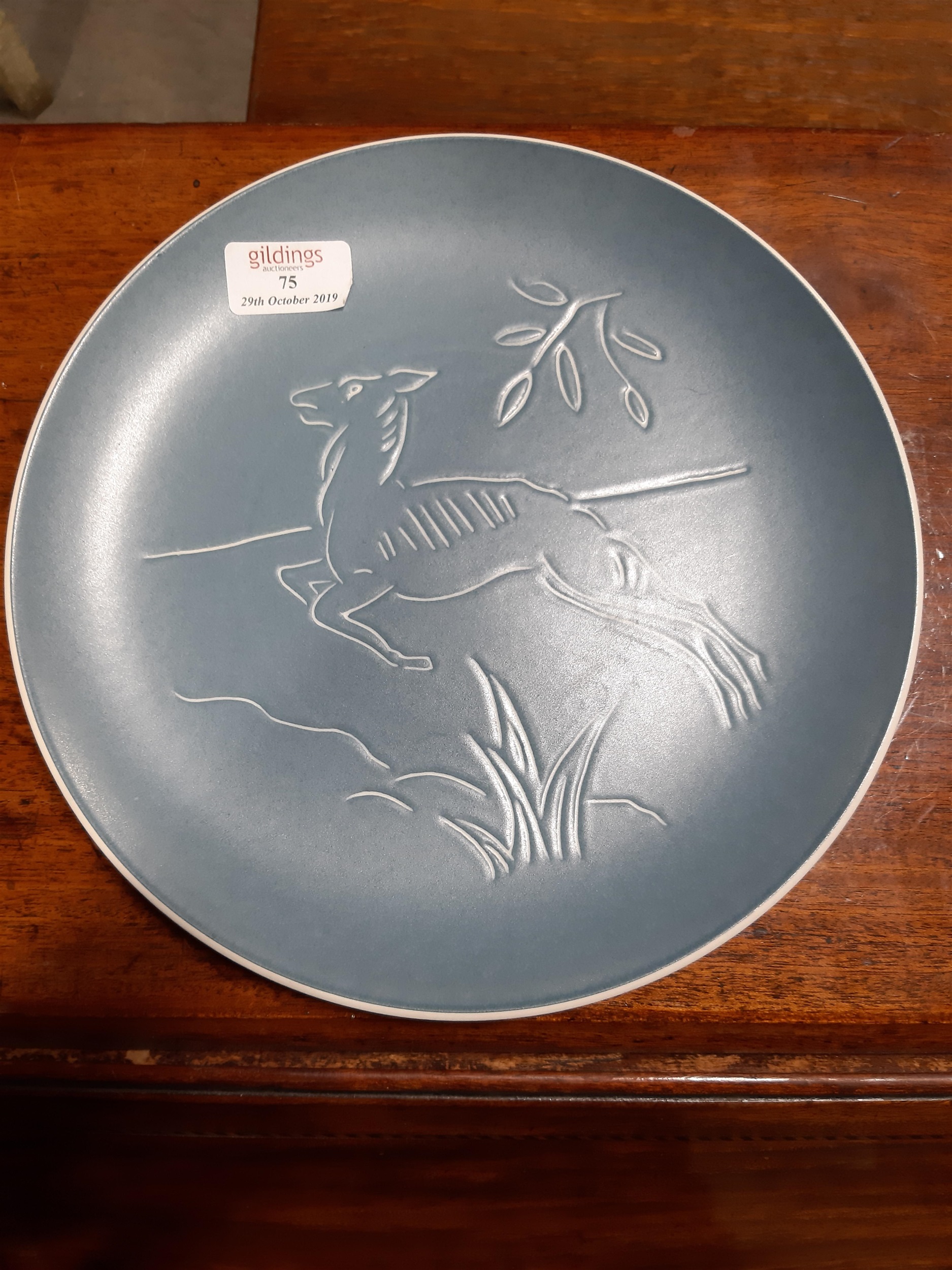 Lot 75 - Poole Pottery: tea set, hors d'oeuvres dish,