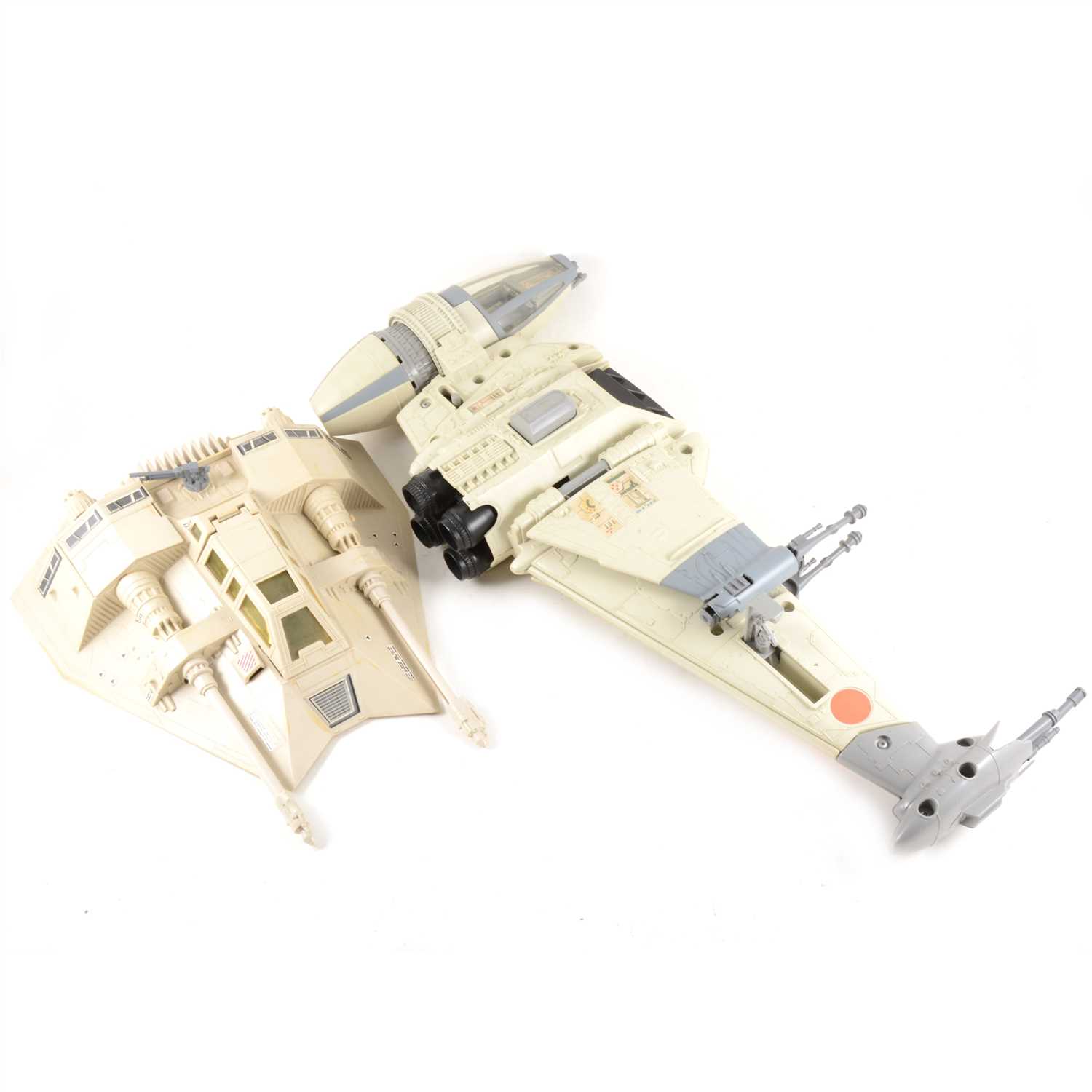 Lot 205 - Star Wars; three vehicles / space craft,