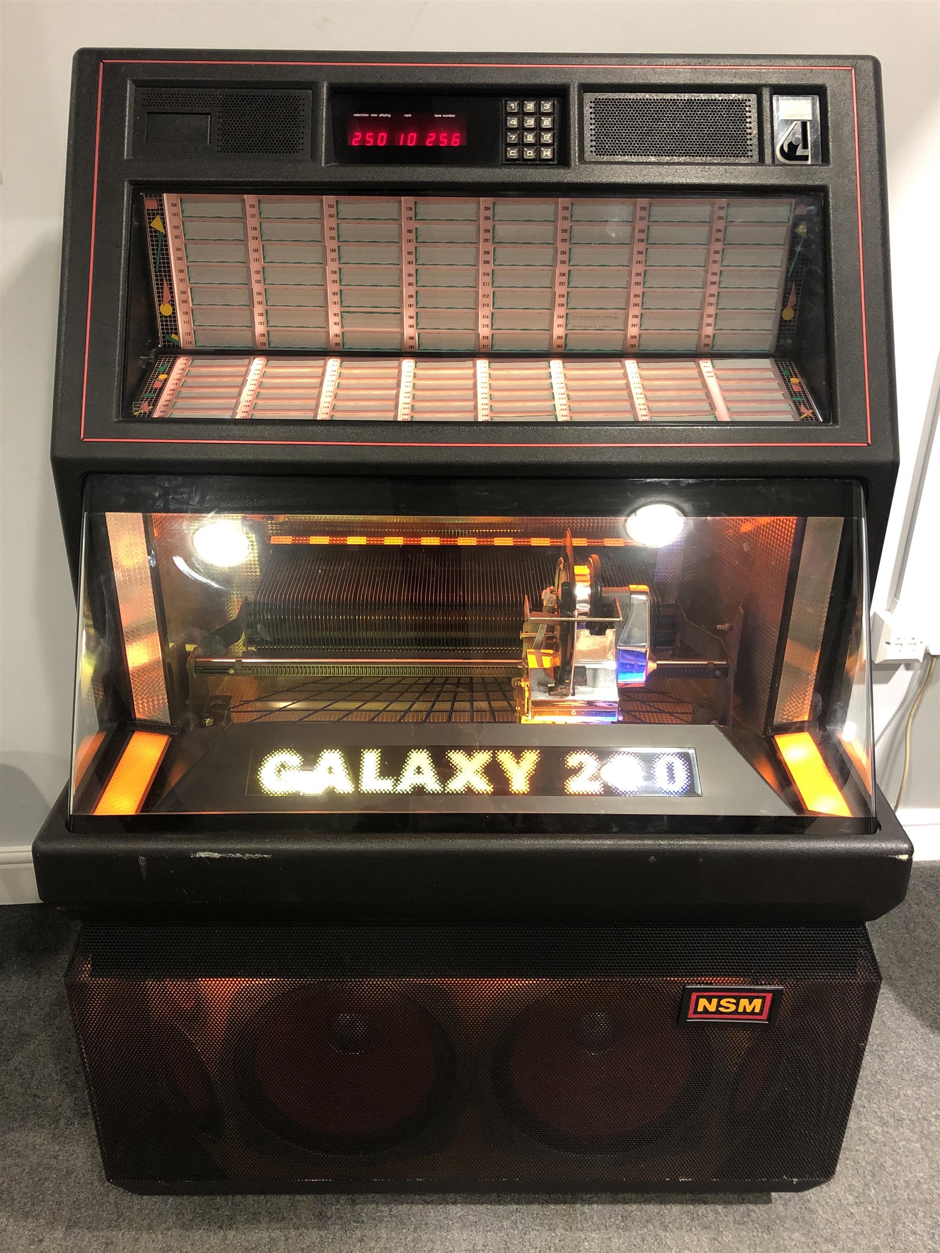 Lot 630 - NSM Galaxy 200 Jukebox, width 96cm, height