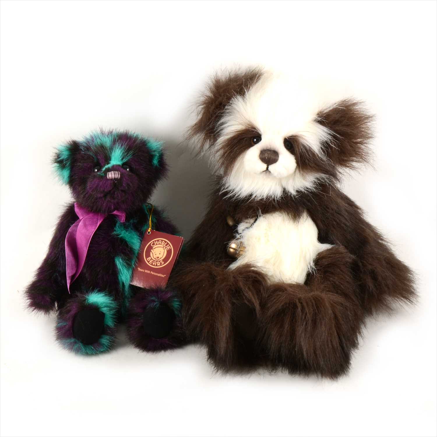 Lot 171 - Charlie Bears, "Smudge" 32cm and "Izzy",