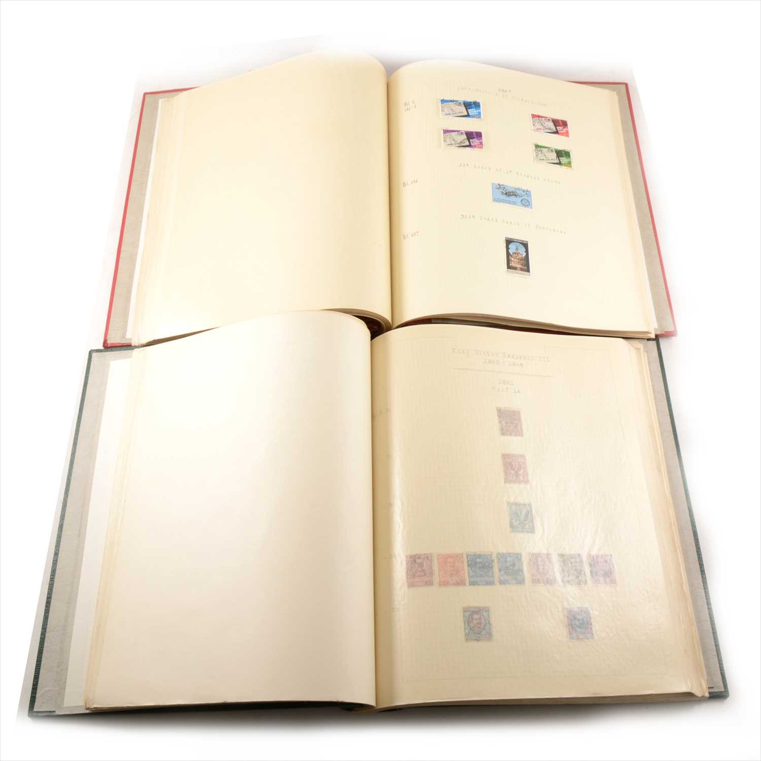 Lot 184 - Stamps: Italy, a four album collection,
