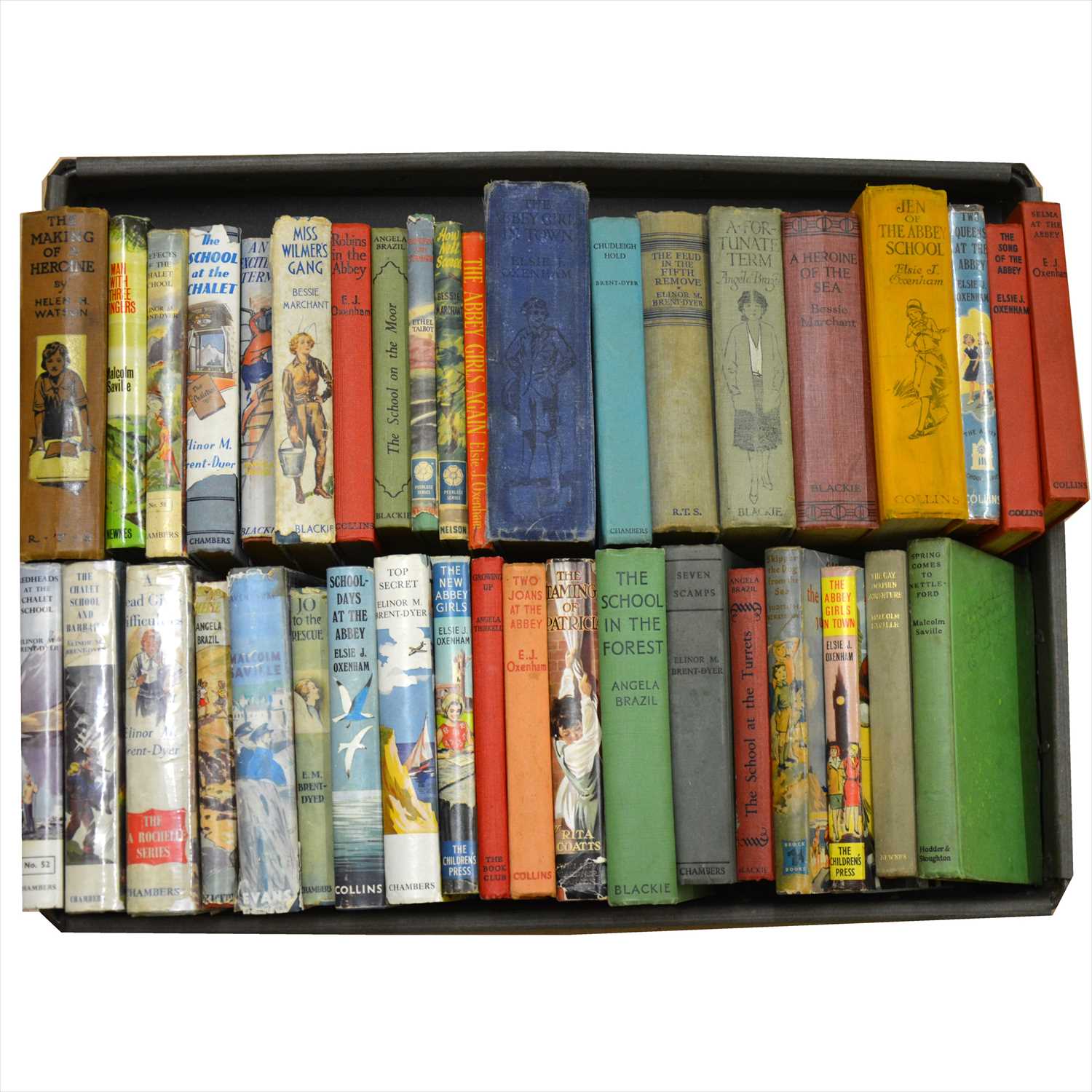 Lot 477 - Girl's fiction; a collection including