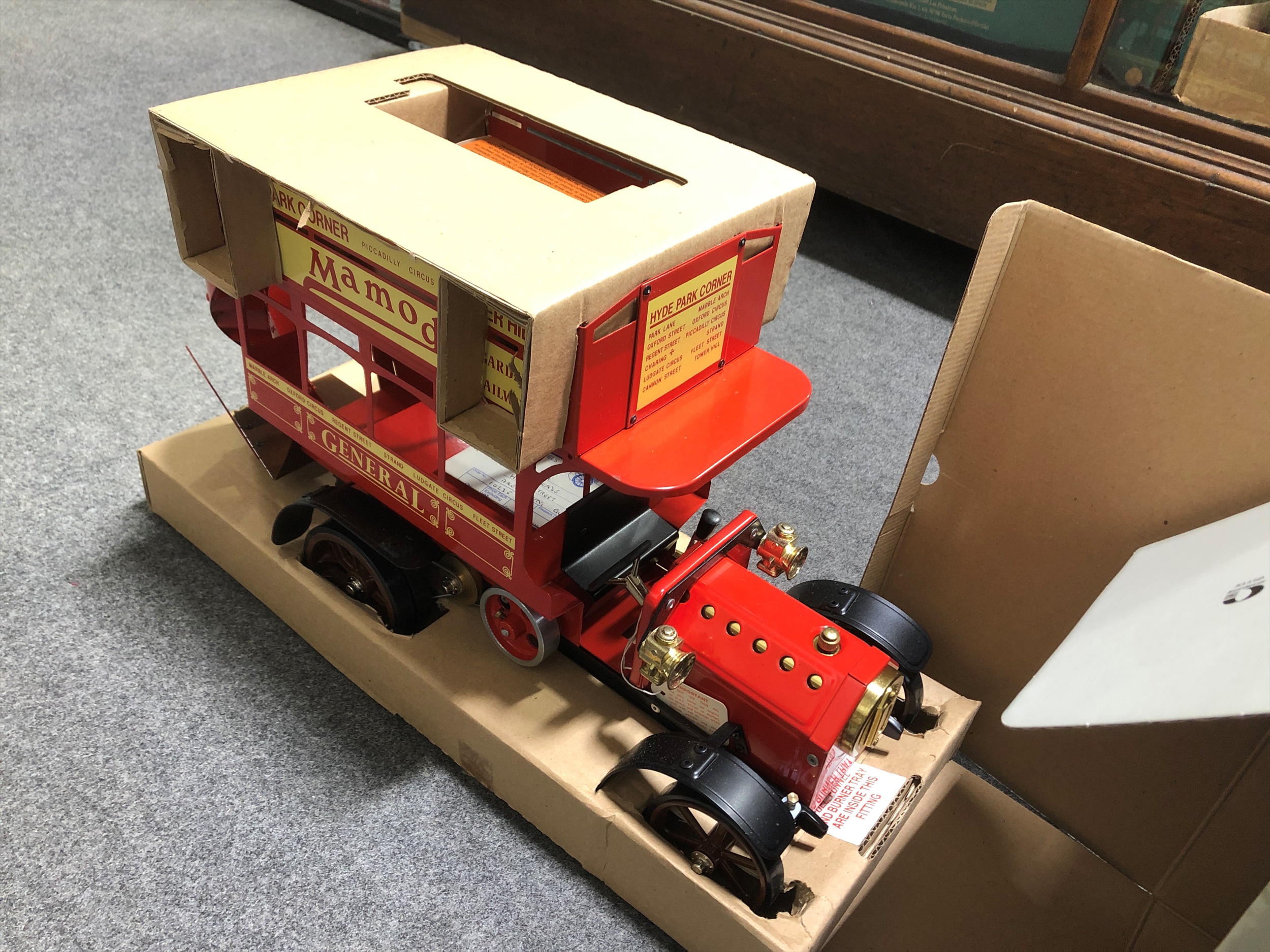 Lot 15 - Mamod live steam; LB1 working steam model