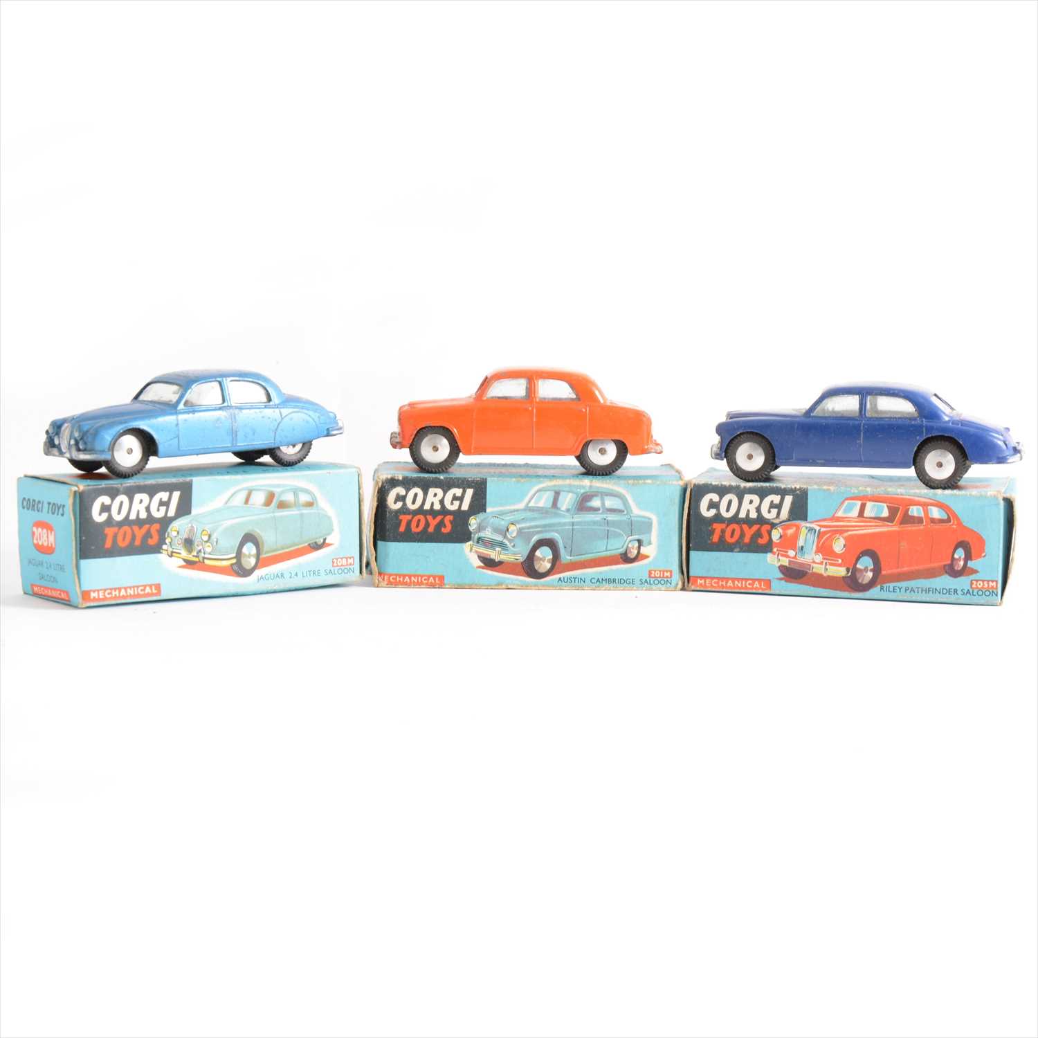 Lot 177 - Corgi Toys; three boxed examples including