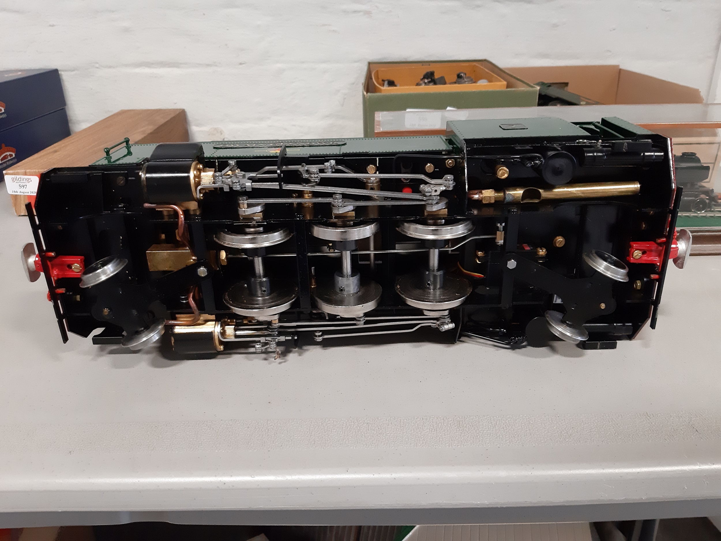 Lot 8 - Roundhouse live steam, gauge 1 / G scale, 45mm