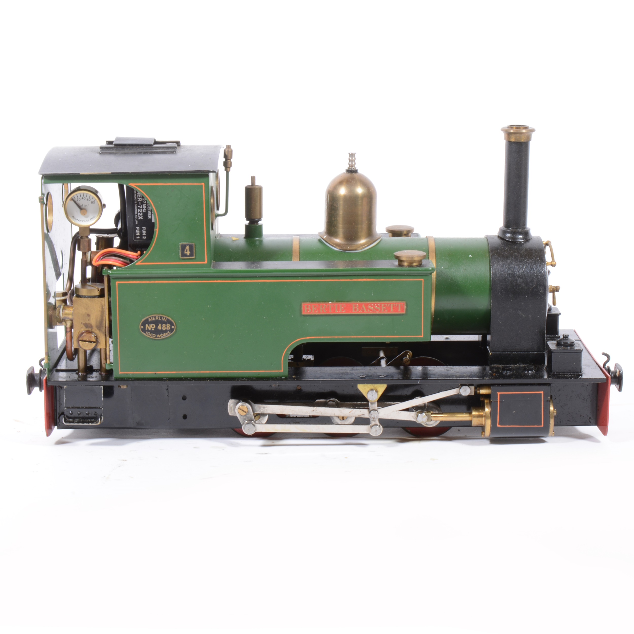 Lot 37 - Merlin Loco Works live steam, gauge 1 / G