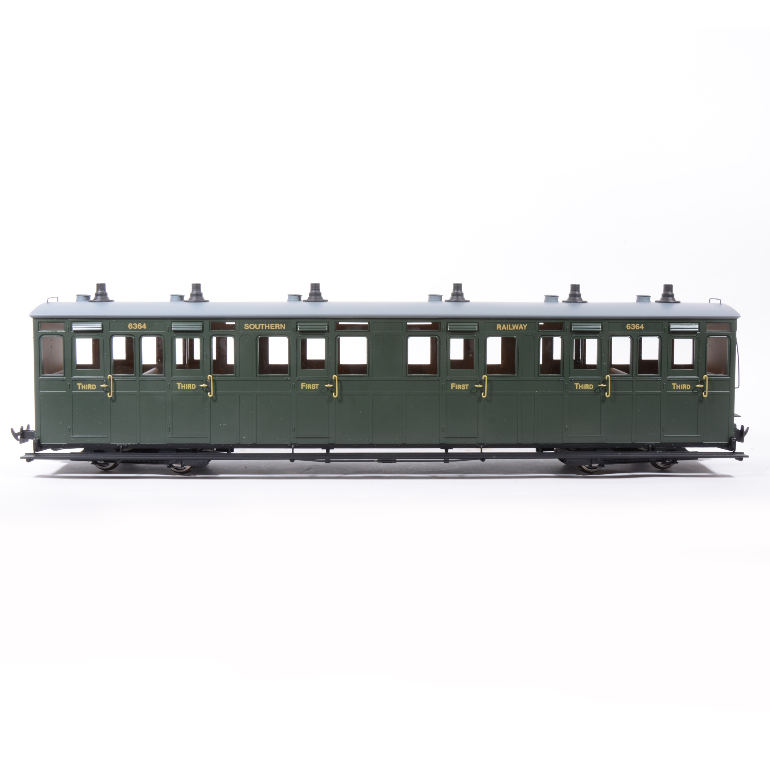 Lot 63 - Accucraft G scale passenger coaches, Lynton