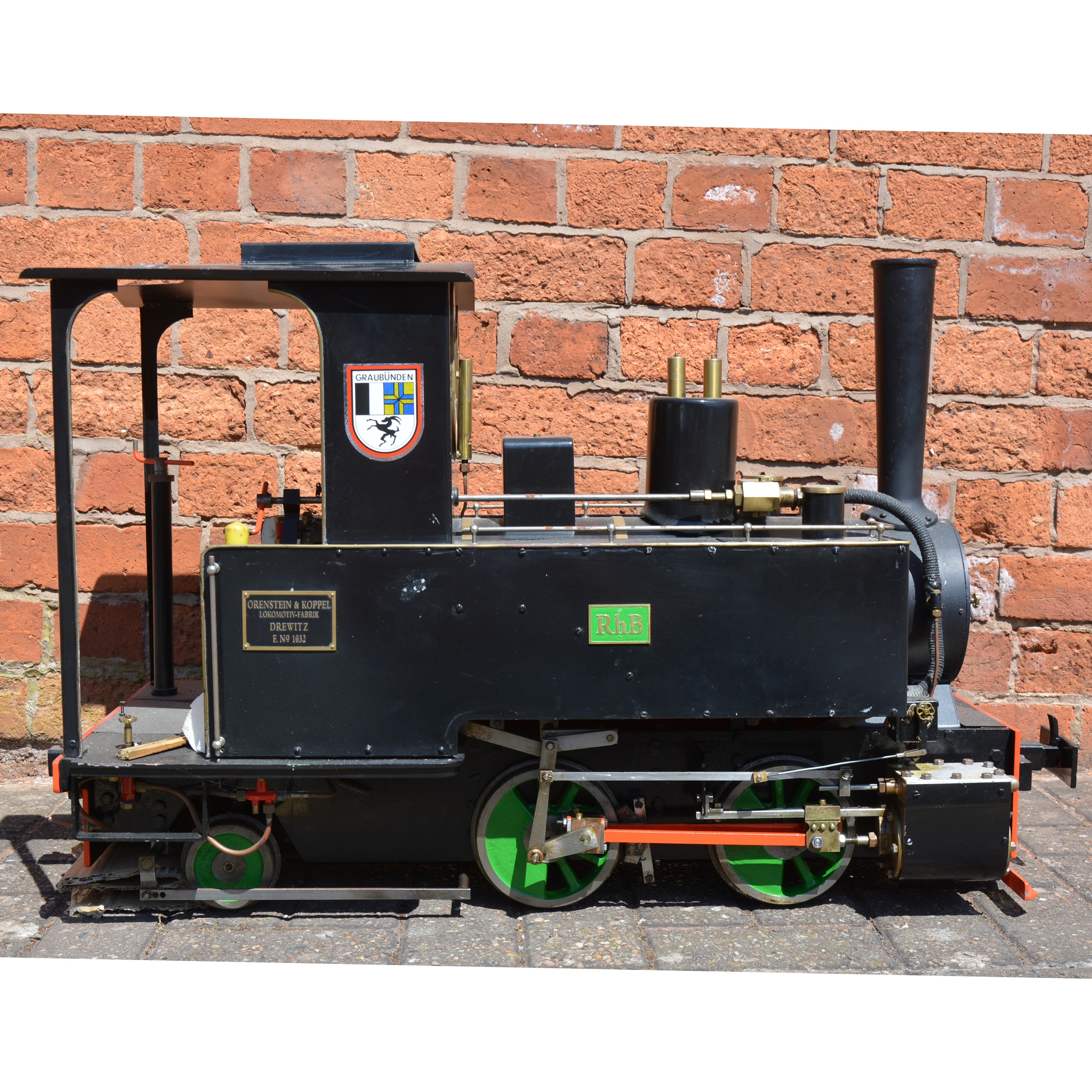 Lot 125 - Live steam 7 1/4 inch gauge locomotive,