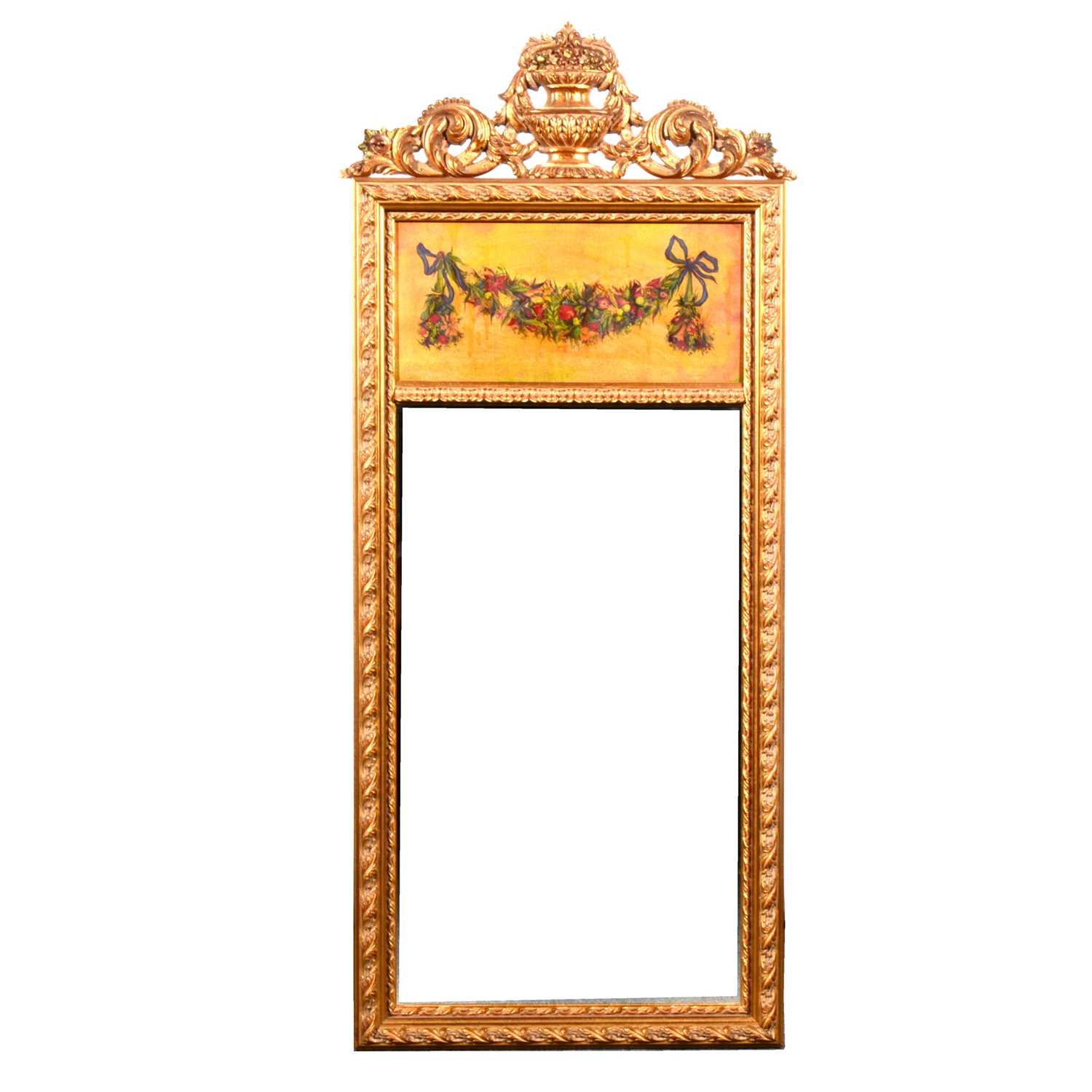 Lot 149 - A contemporary pier glass