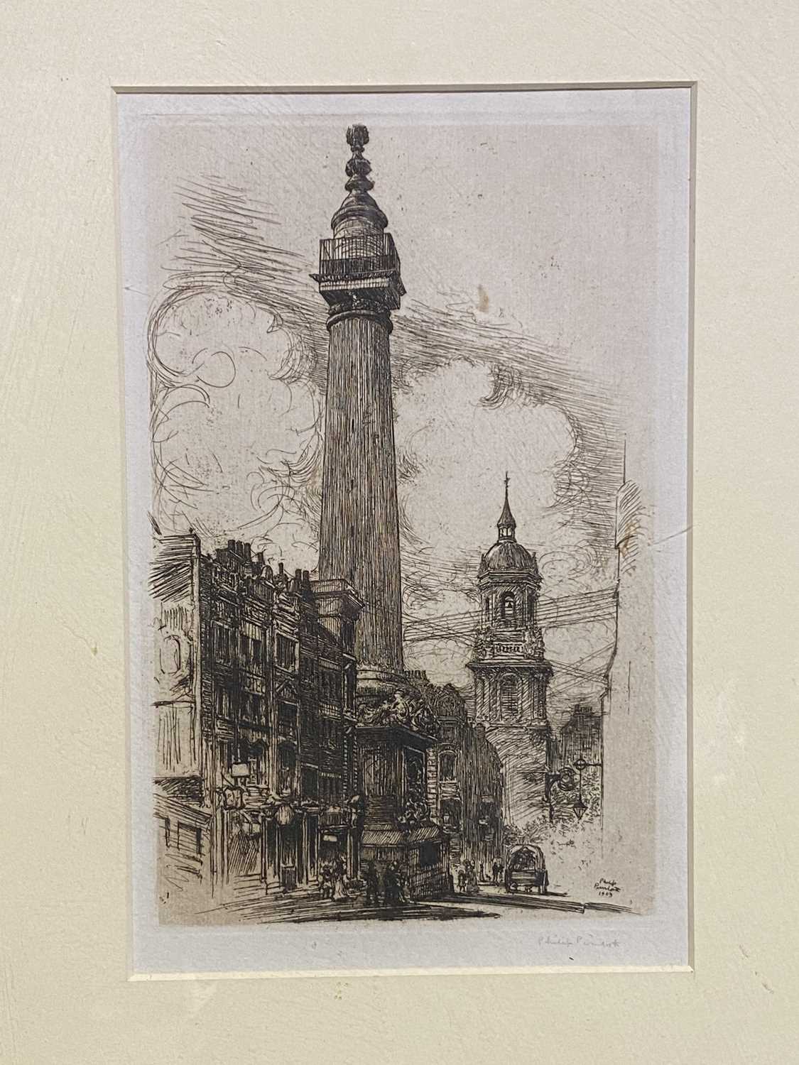 Lot 435 - Philip Pimlott, five etchings