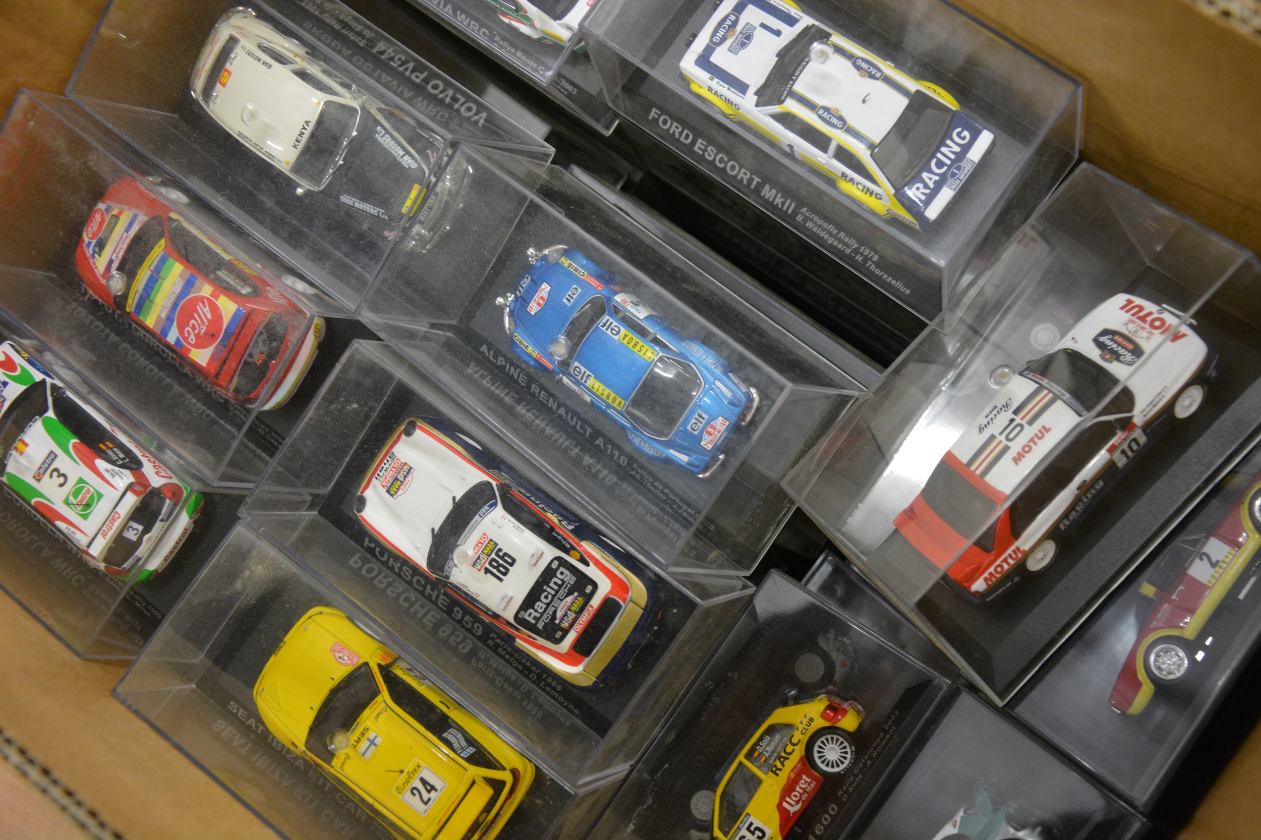 Lot 198 - Rally Car model collection by DeAgostini,