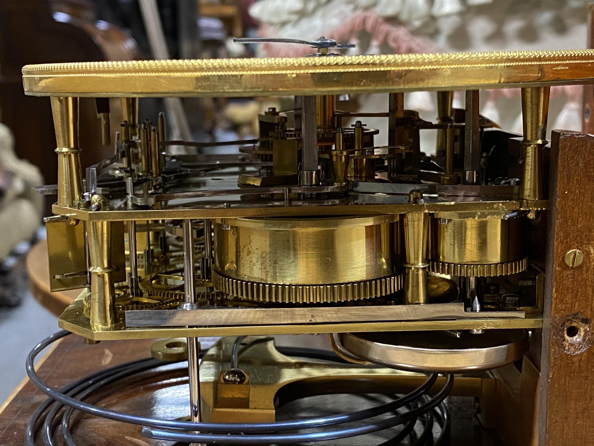 Lot 247 - A mahogany cased Vienna wall clock by Joseph