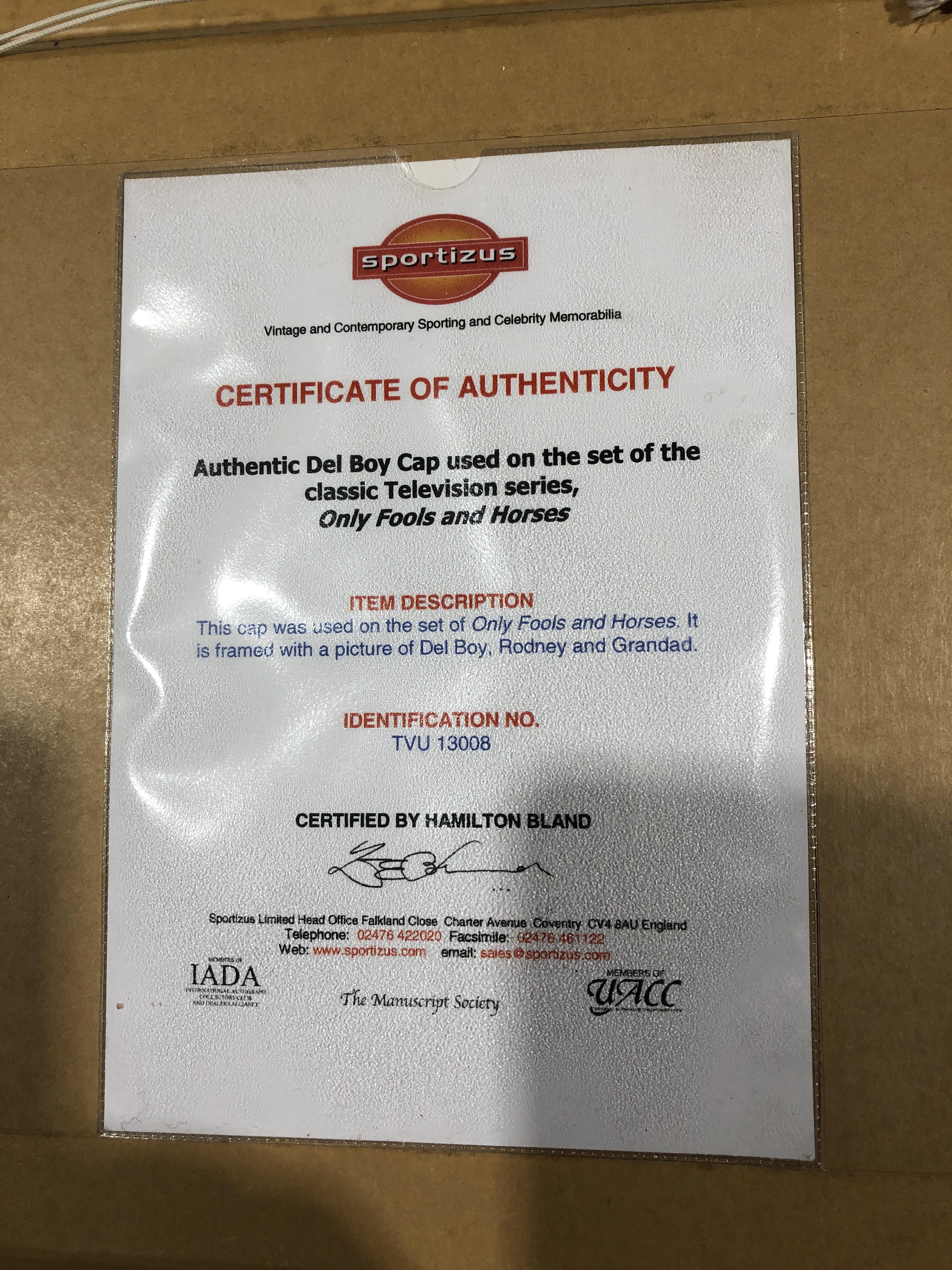 Lot 80 - Only Fools & Horses interest; An authentic