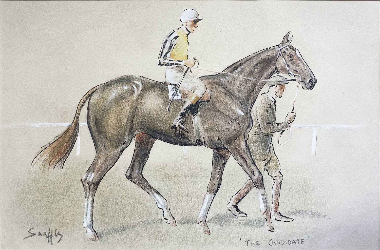 Lot 402 - C J Payne (Snaffles) "The Candidate"