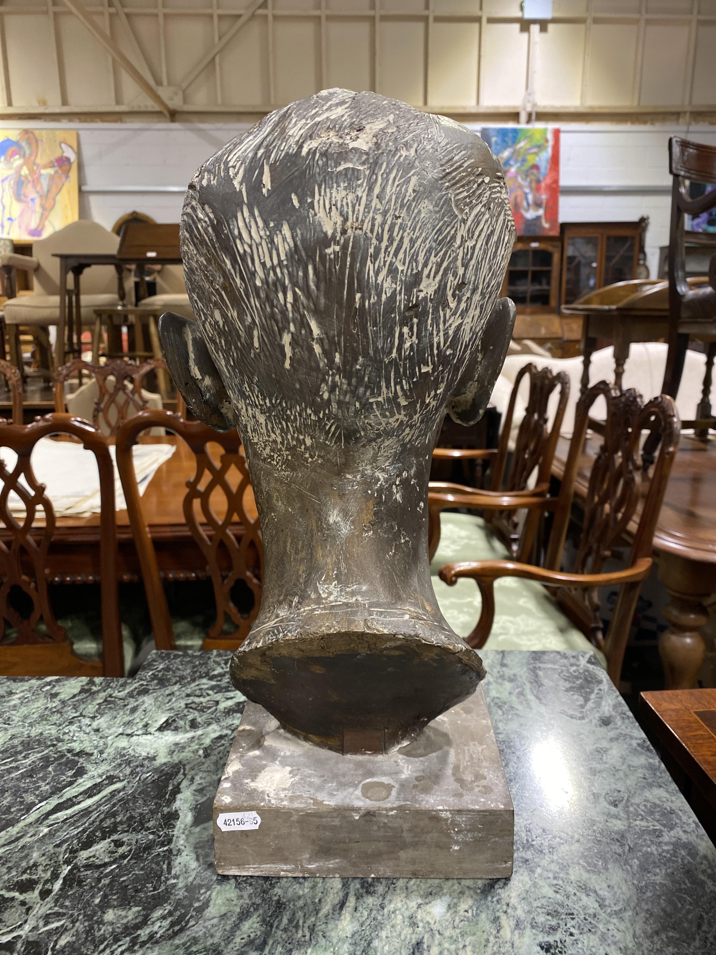 Lot 346 - Mary Milner Dickens, a composite bust of Mr