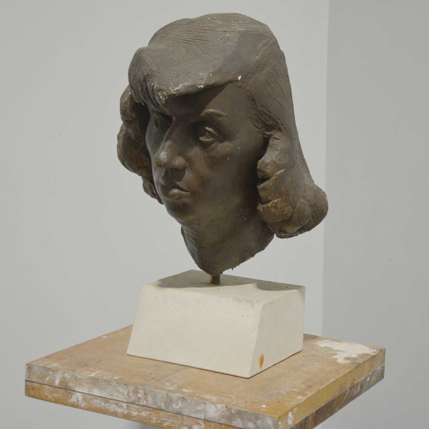 Lot 347 - Mary Milner Dickens - 'Yvonne' a plaster