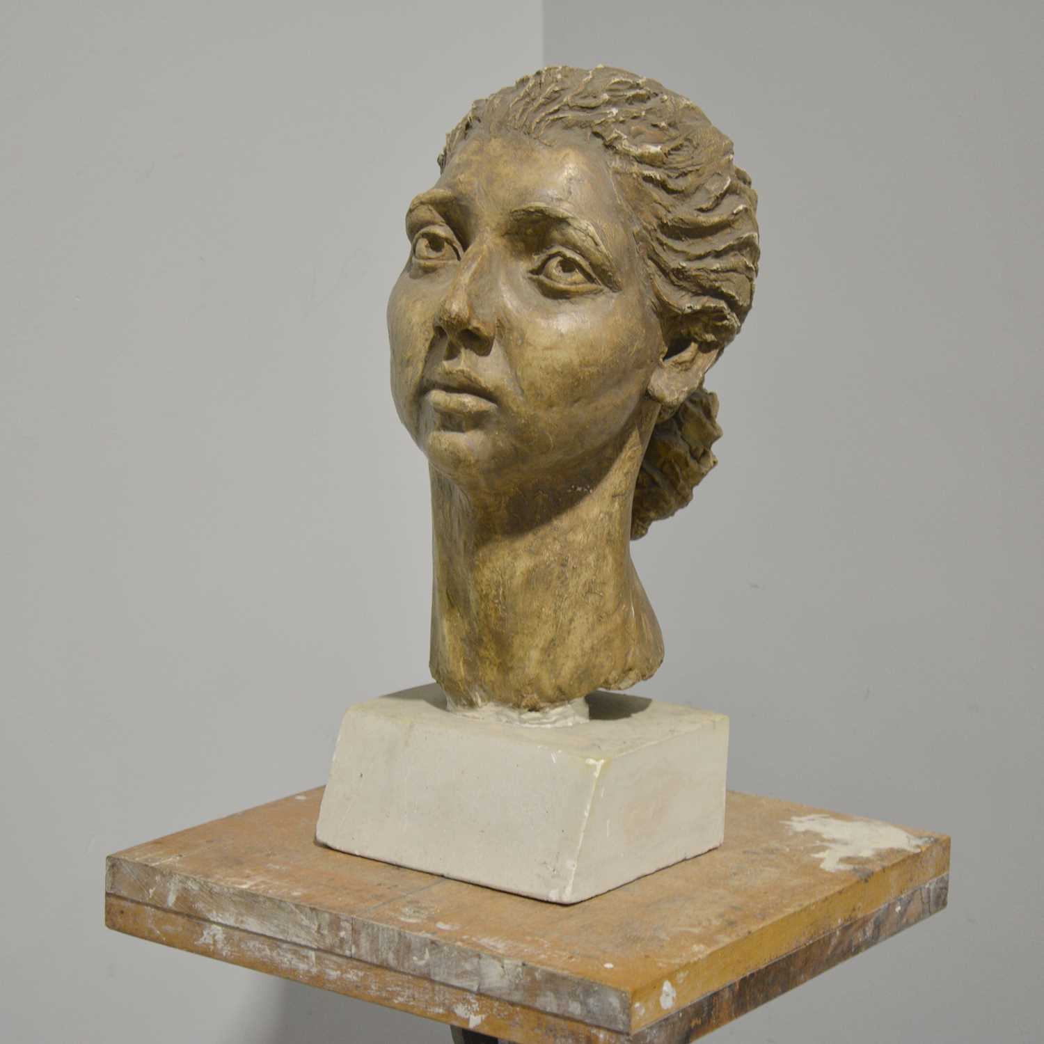 Lot 348 - Mary Milner Dickens - 'Doreen', a plaster