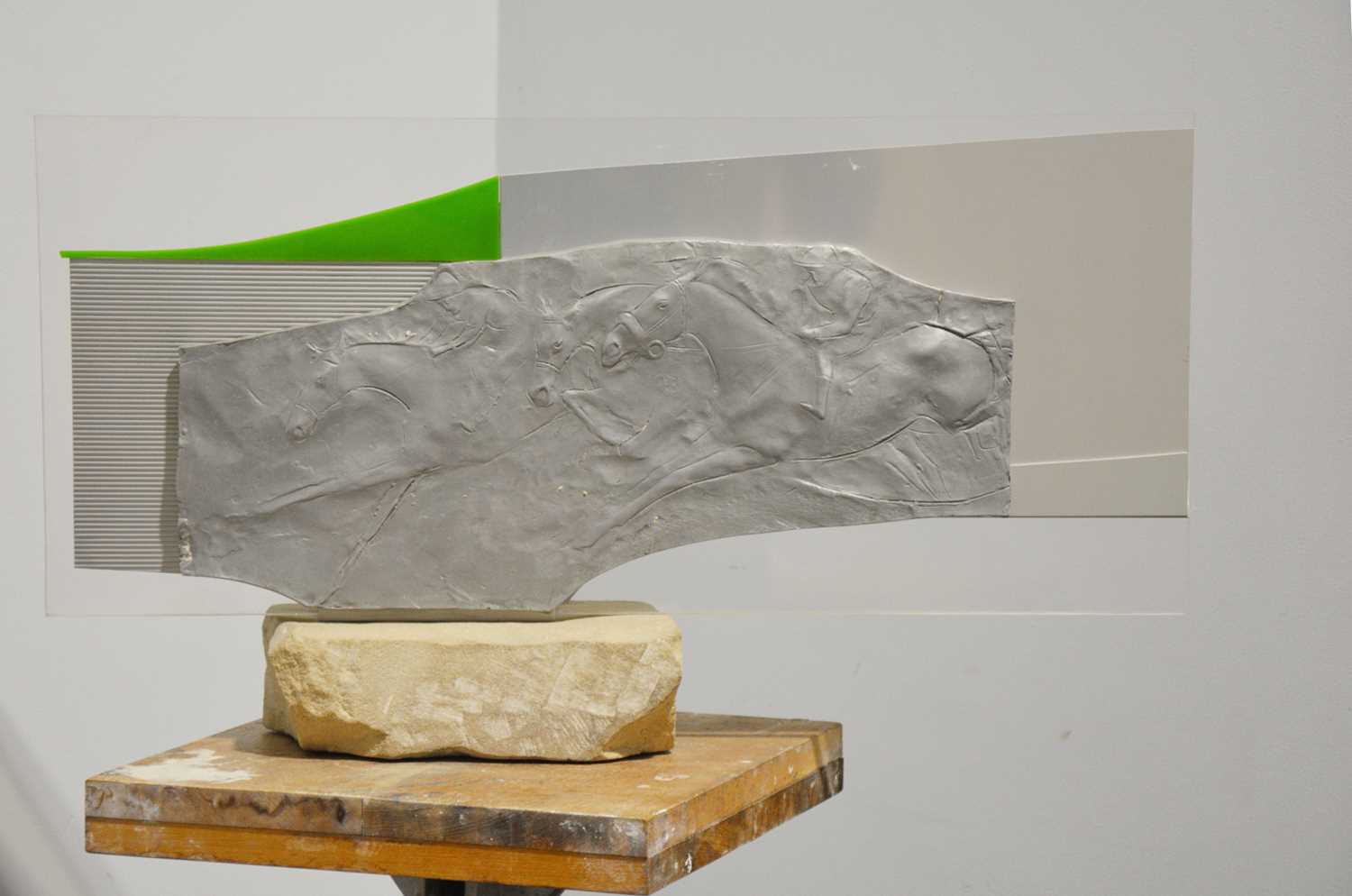 Lot 362 - Mary Milner Dickens - A modern horse racing