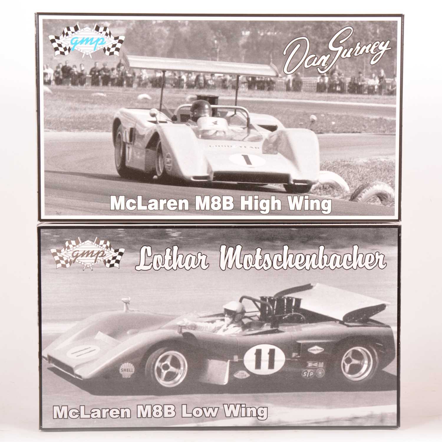 Lot 130 - Two GMP Real Art Replicas 1:18 scale models