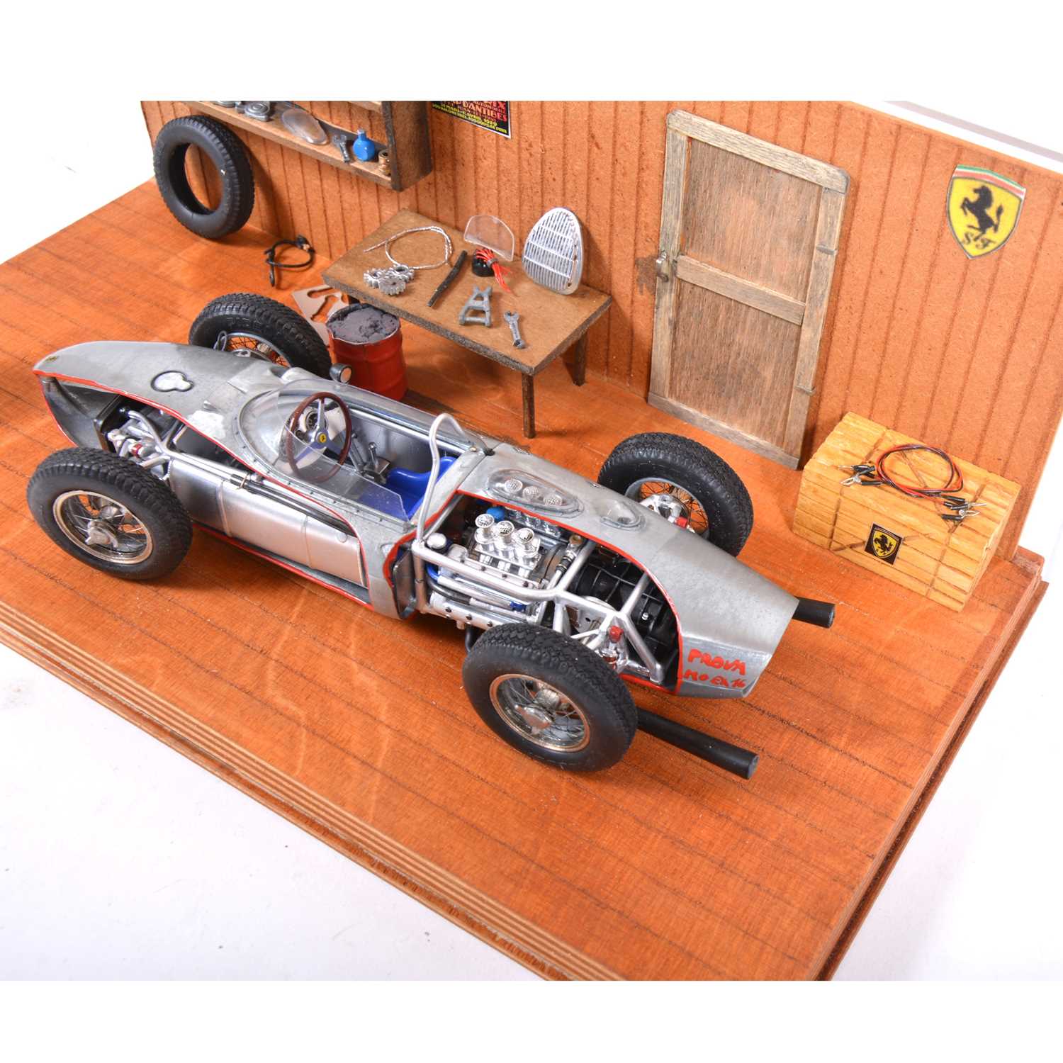 Lot 173 - Revival scale model; Ferrari 156 Spaccato