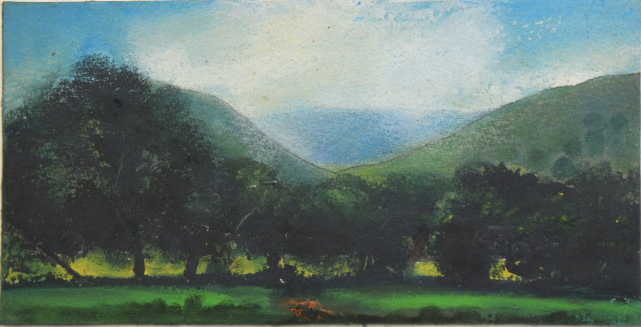 Lot 380 - Simon Marsh watercolour, and Florian