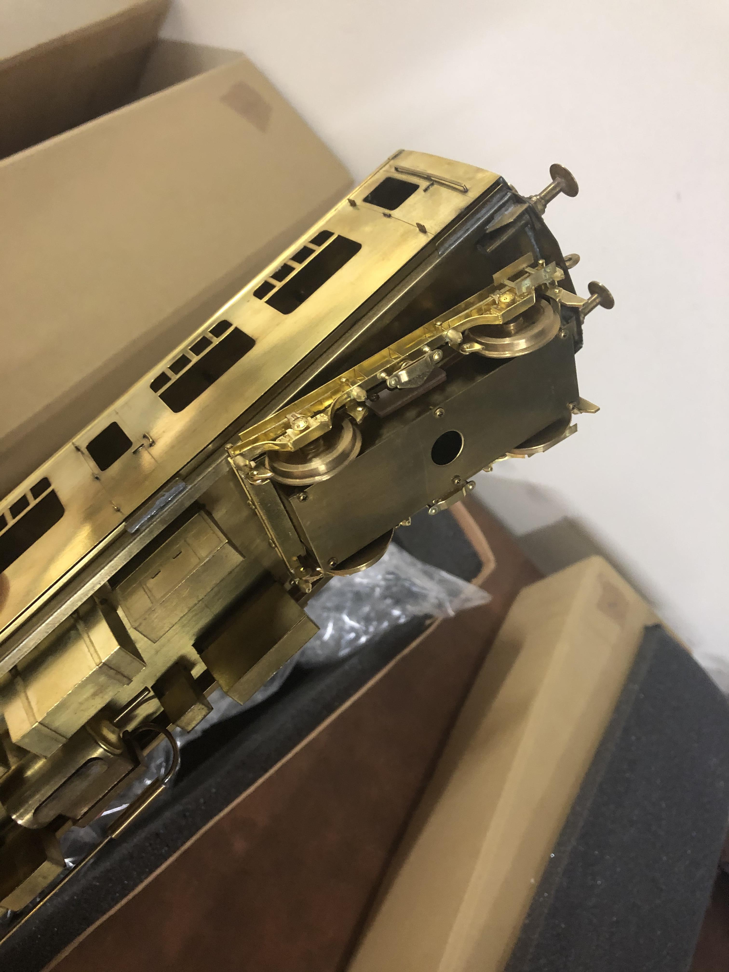 Lot 3 - Bachmann Brassworks O gauge; Derby DMU engine