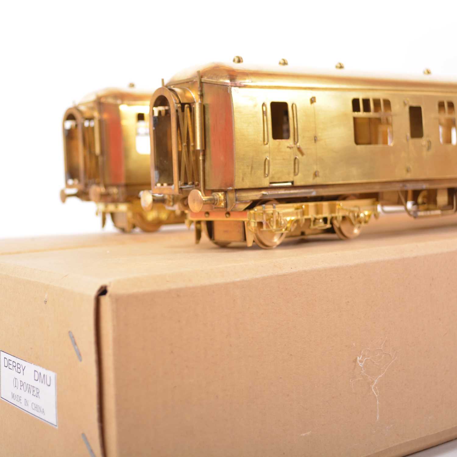 Lot 3 - Bachmann Brassworks O gauge; Derby DMU engine