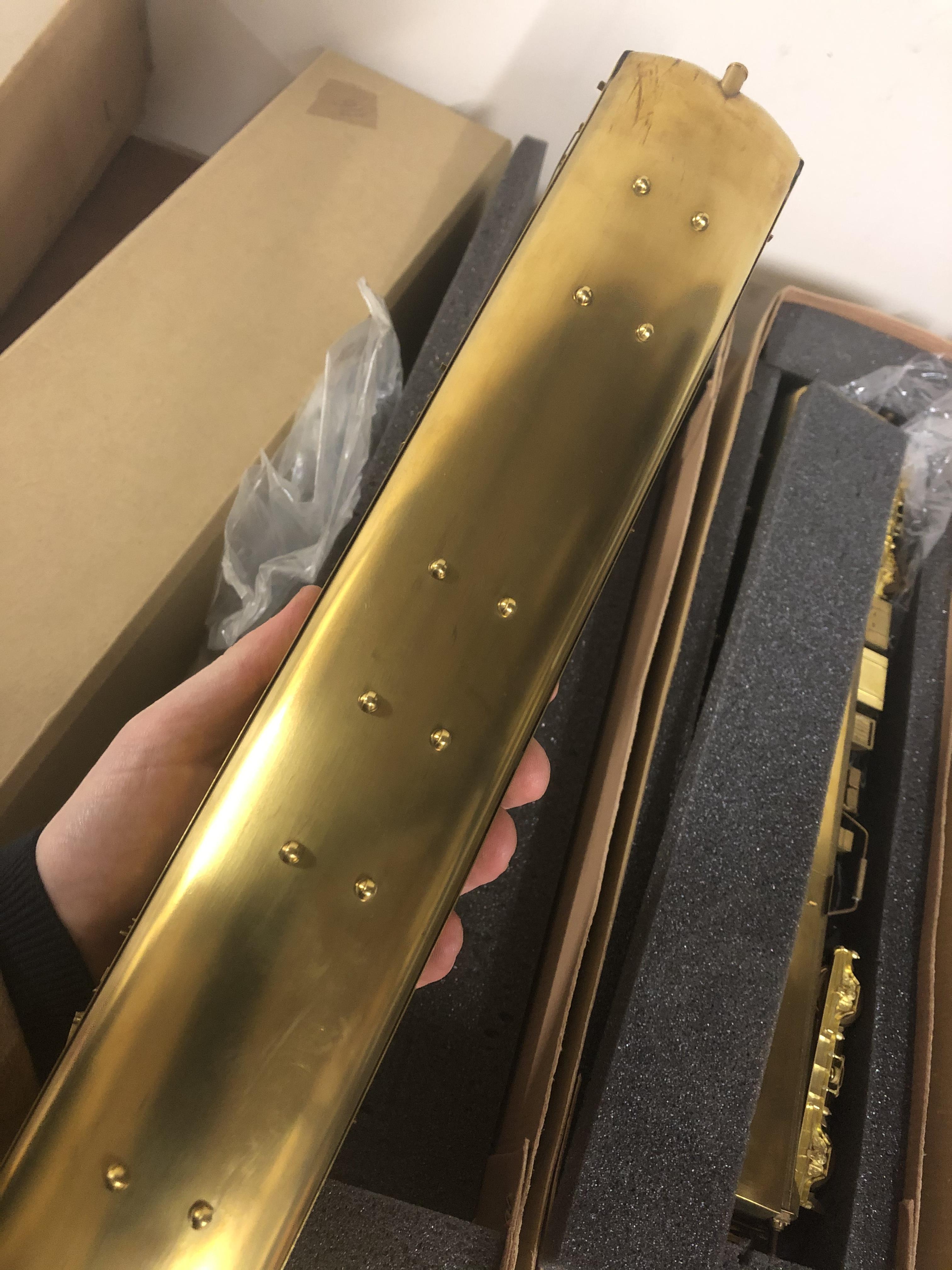 Lot 3 - Bachmann Brassworks O gauge; Derby DMU engine