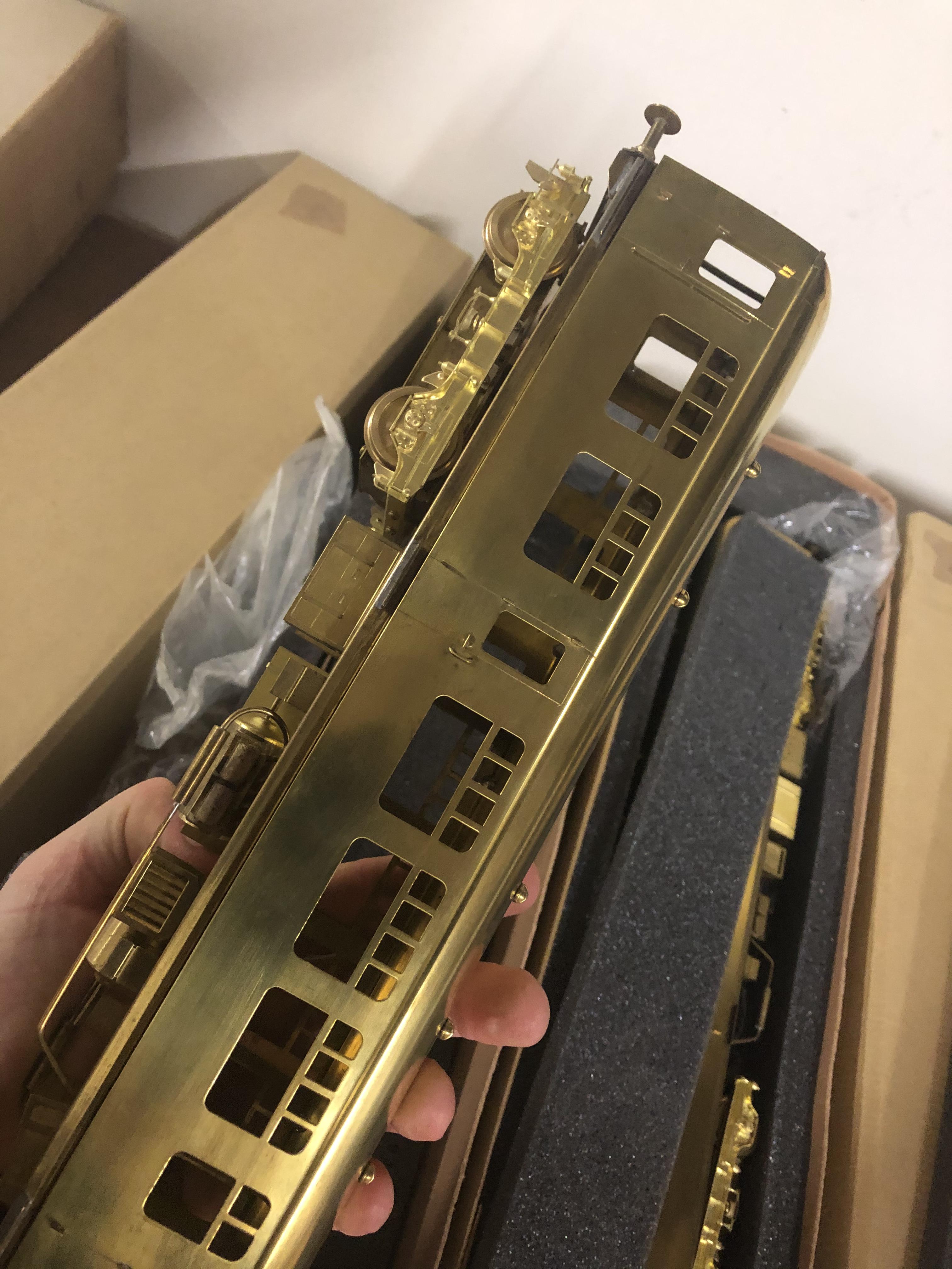 Lot 3 - Bachmann Brassworks O gauge; Derby DMU engine