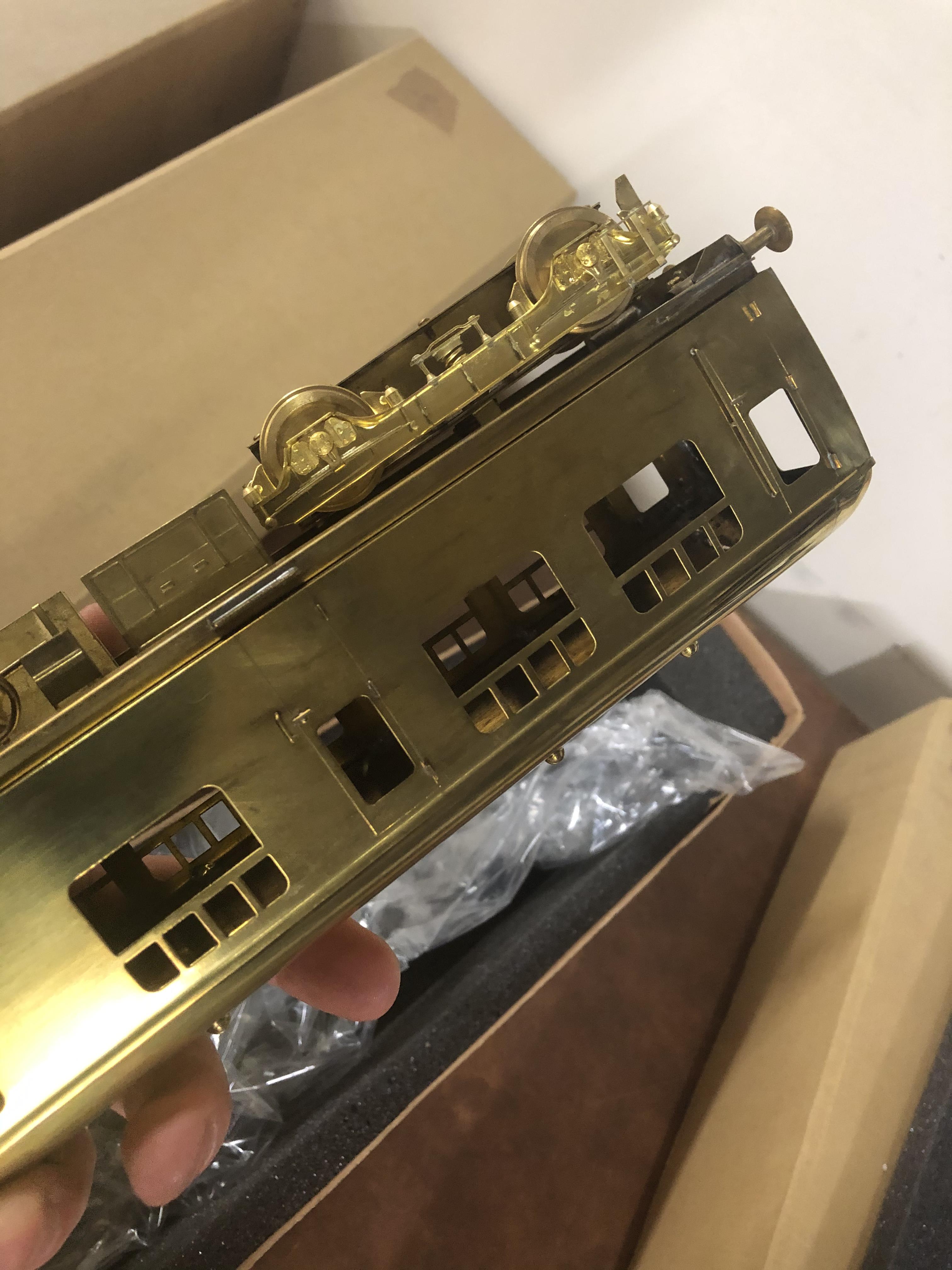 Lot 3 - Bachmann Brassworks O gauge; Derby DMU engine