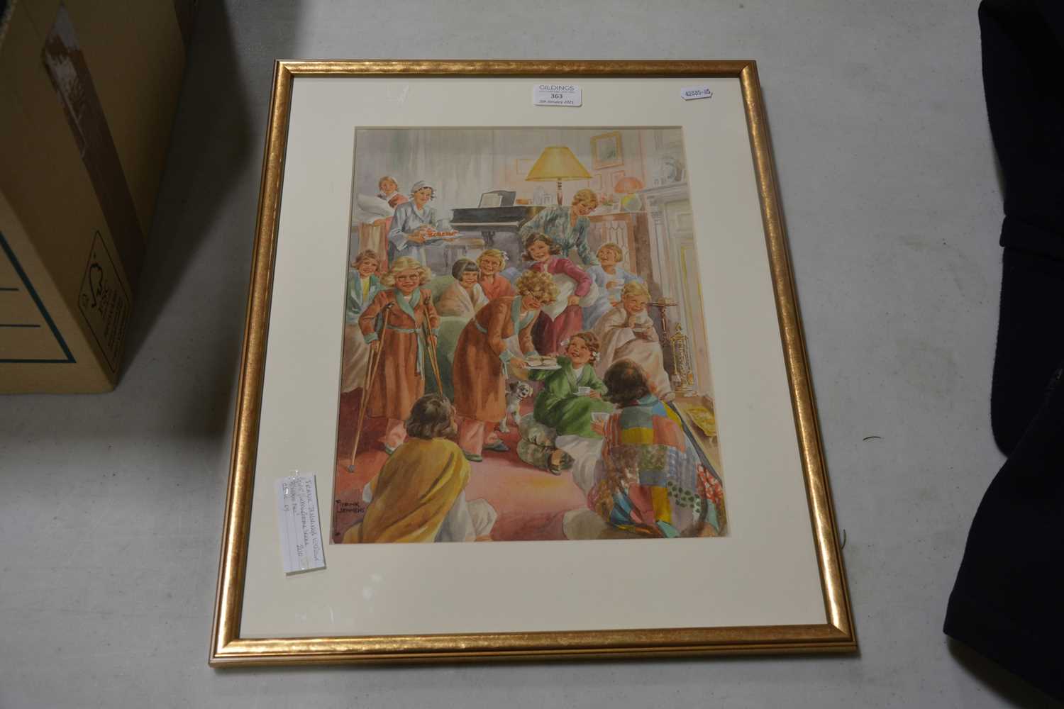 Lot 338 - Frank Jennens - Artworks from childrens'