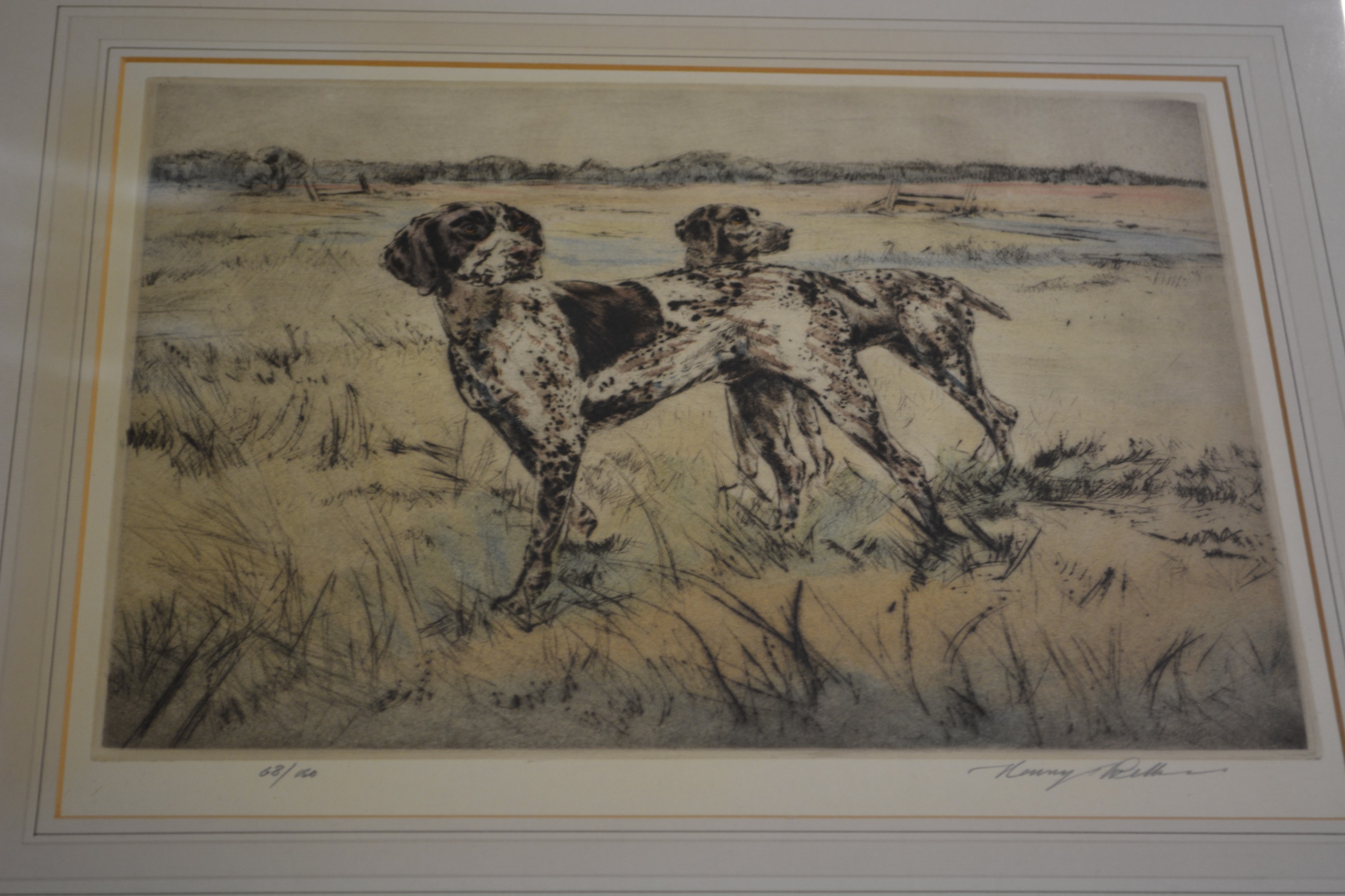 Lot 445 - Henry Wilkinson, two etchings,