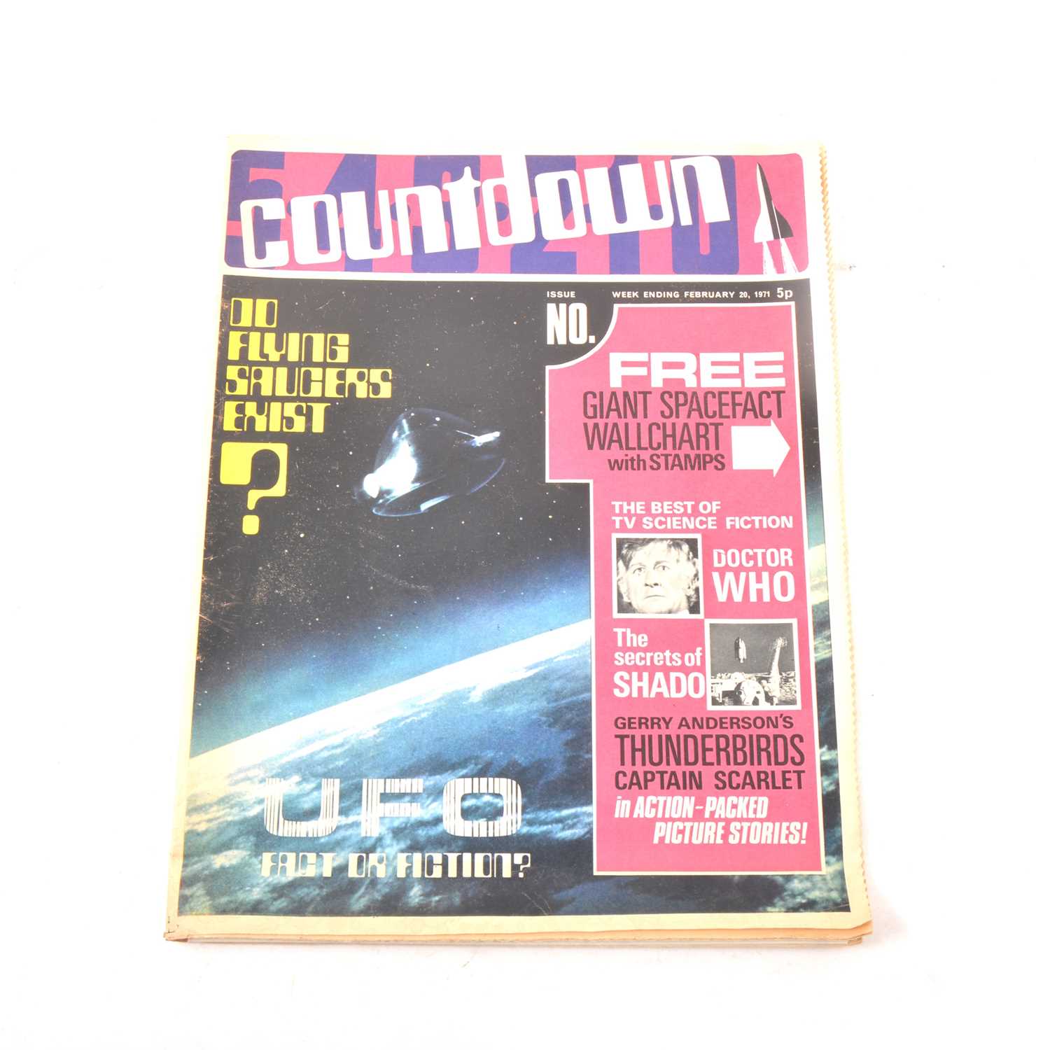 Lot 57 - Countdown Comic no.1 with original poster and