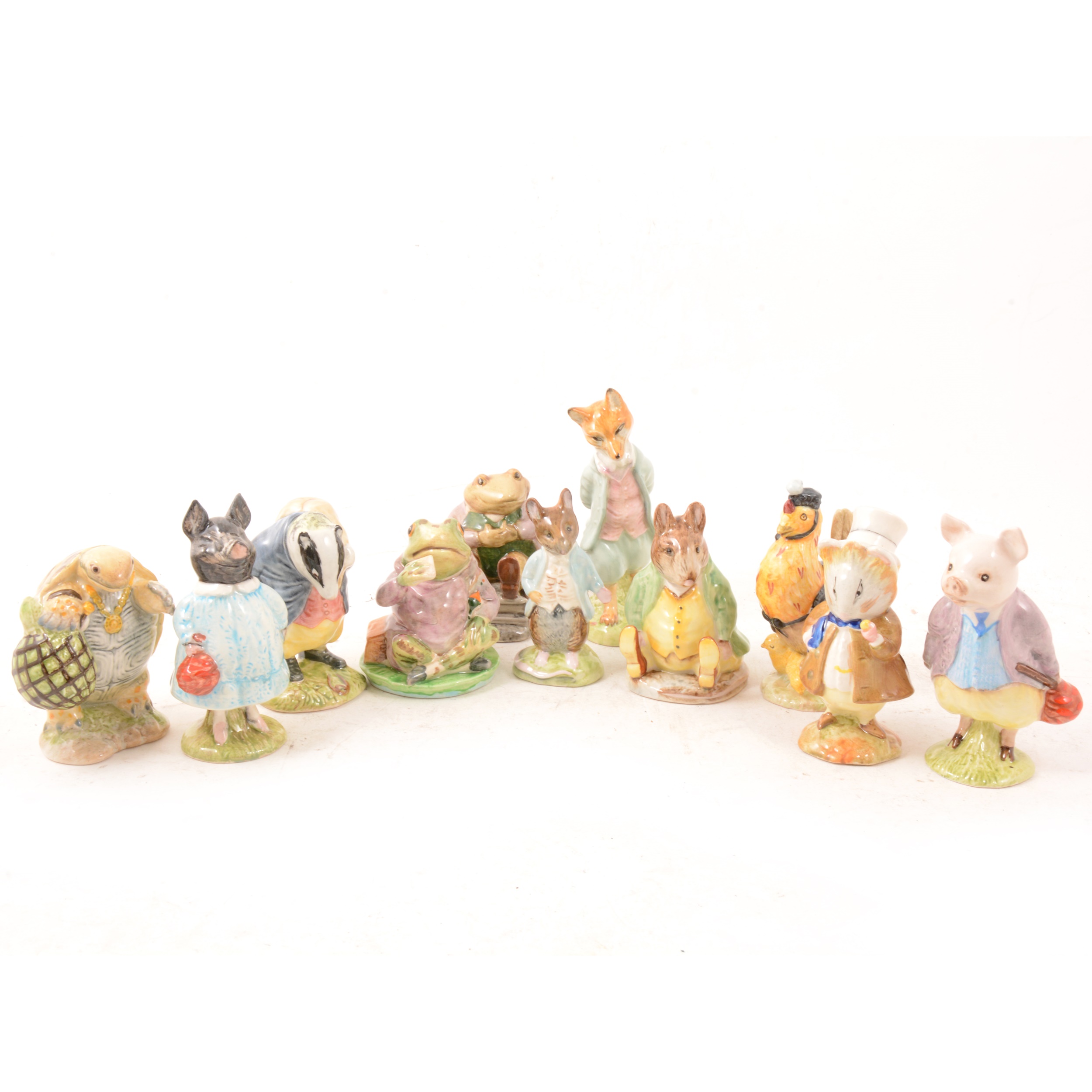 Lot 10 - A small collection of Beswick Beatrix Potter.