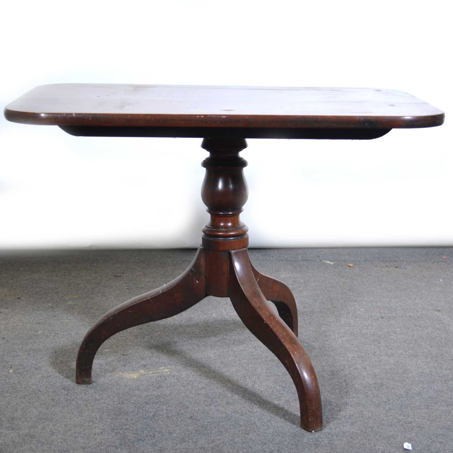 Lot 465 - Mahogany table,