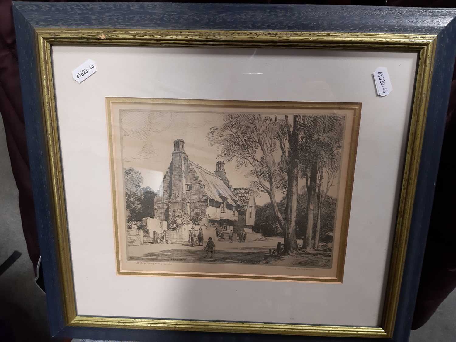 Lot 411 - Collection of reproduction prints.