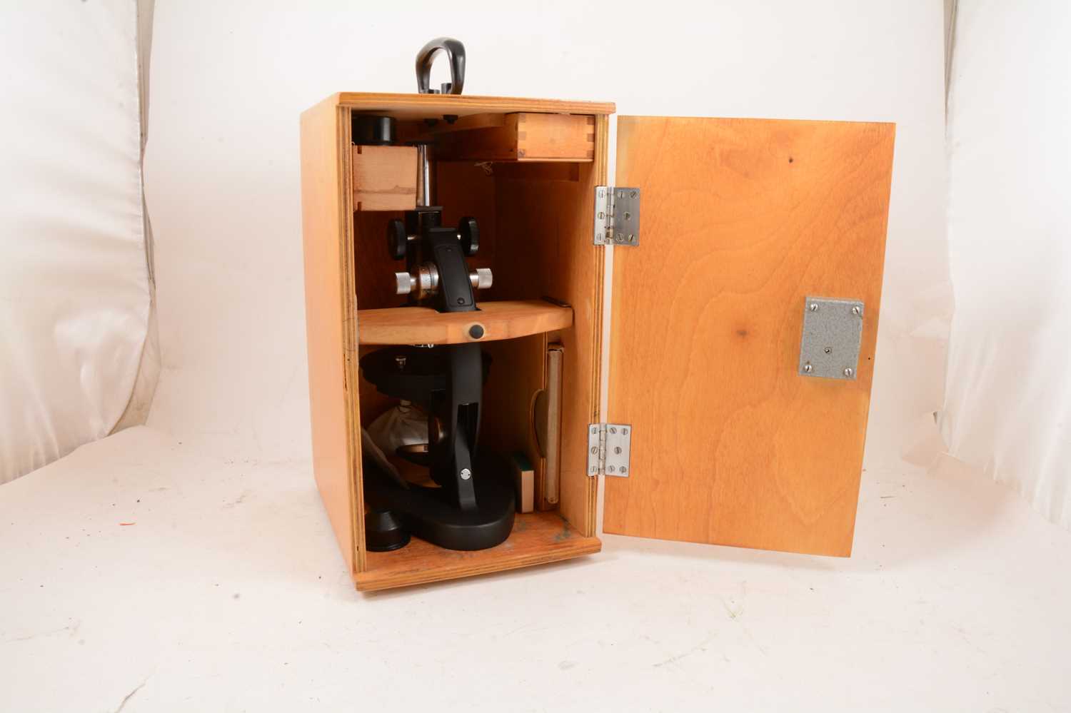 Lot 210 - Russian monocular microscope,